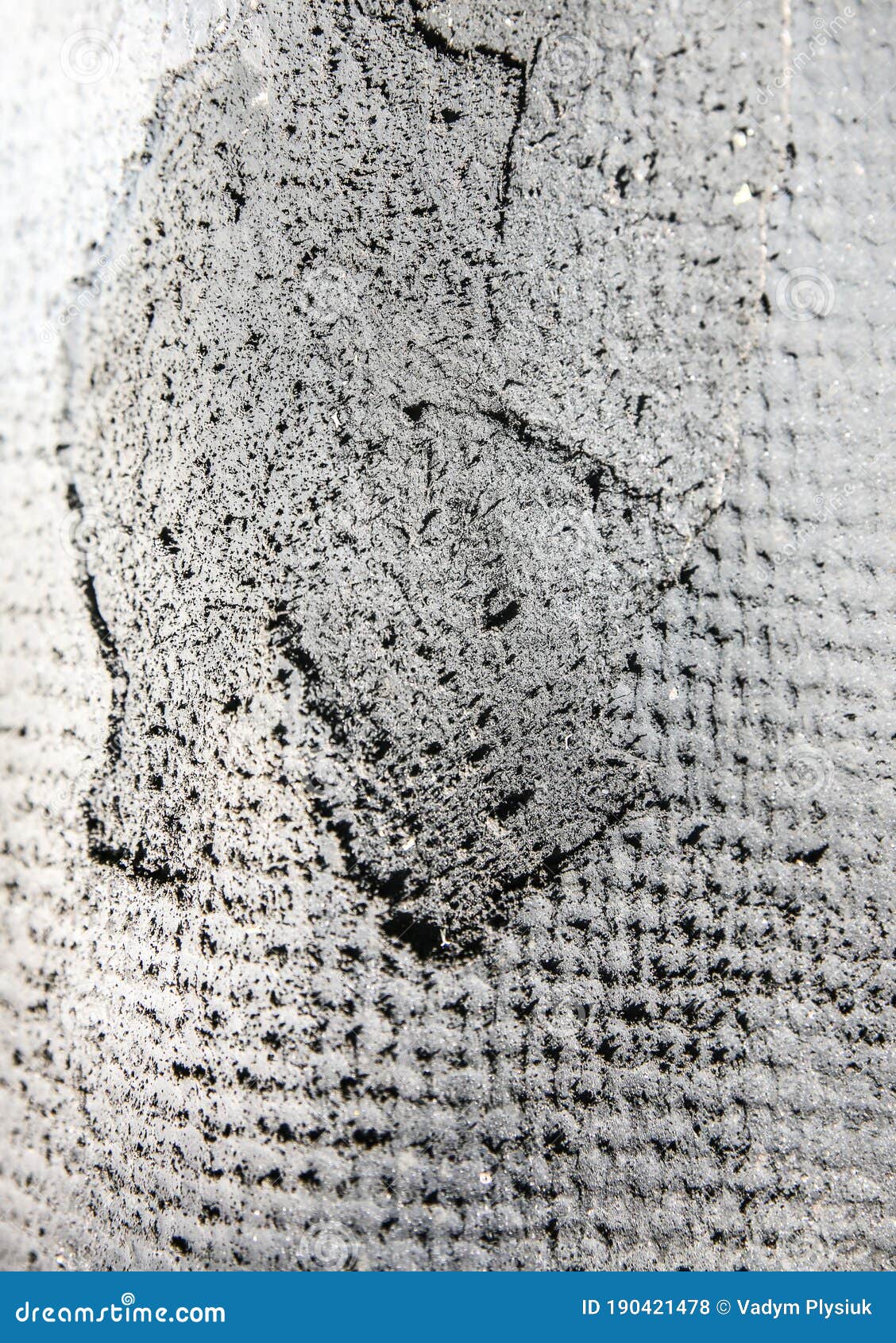 Grey Background Outdoors. Ground on the Cloth Texture Stock Photo ...