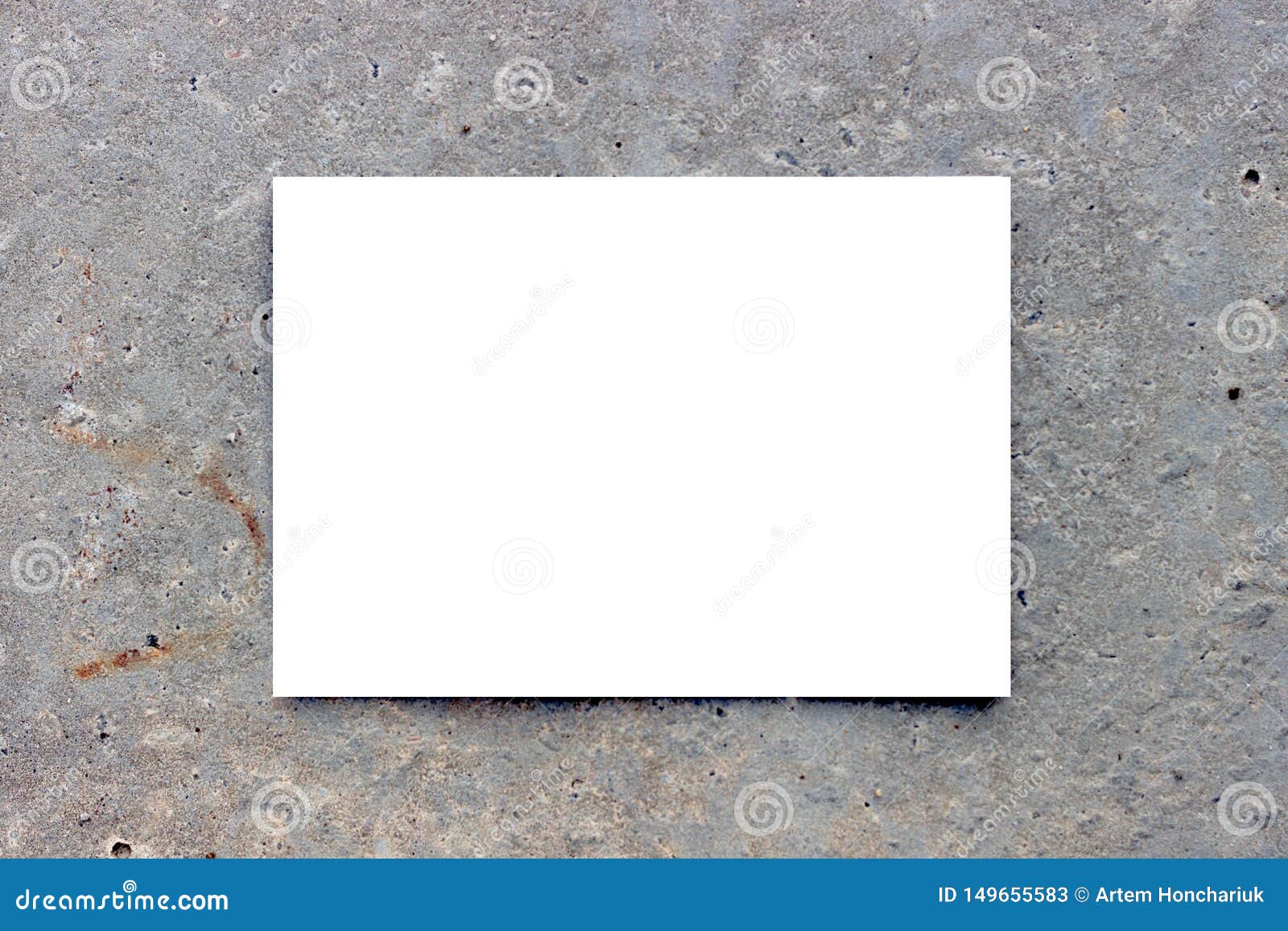 Grey Background with a Rectangular Shape White-colored. Mockup ...