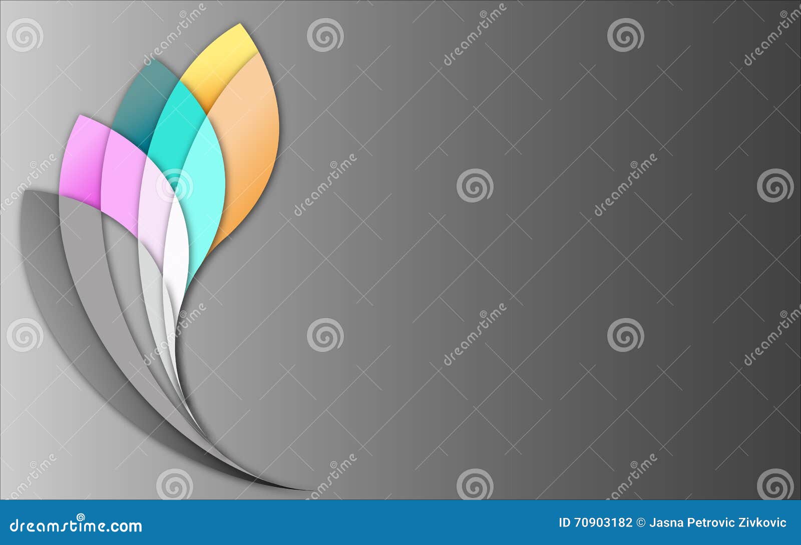 Grey Background Suitable for Logo Stock Illustration - Illustration of ...