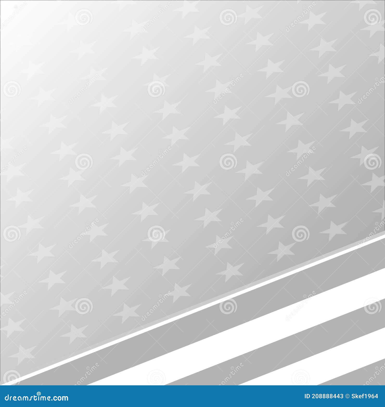 USA Flag Grey Pale Abstract Background Banner Stock Vector ...