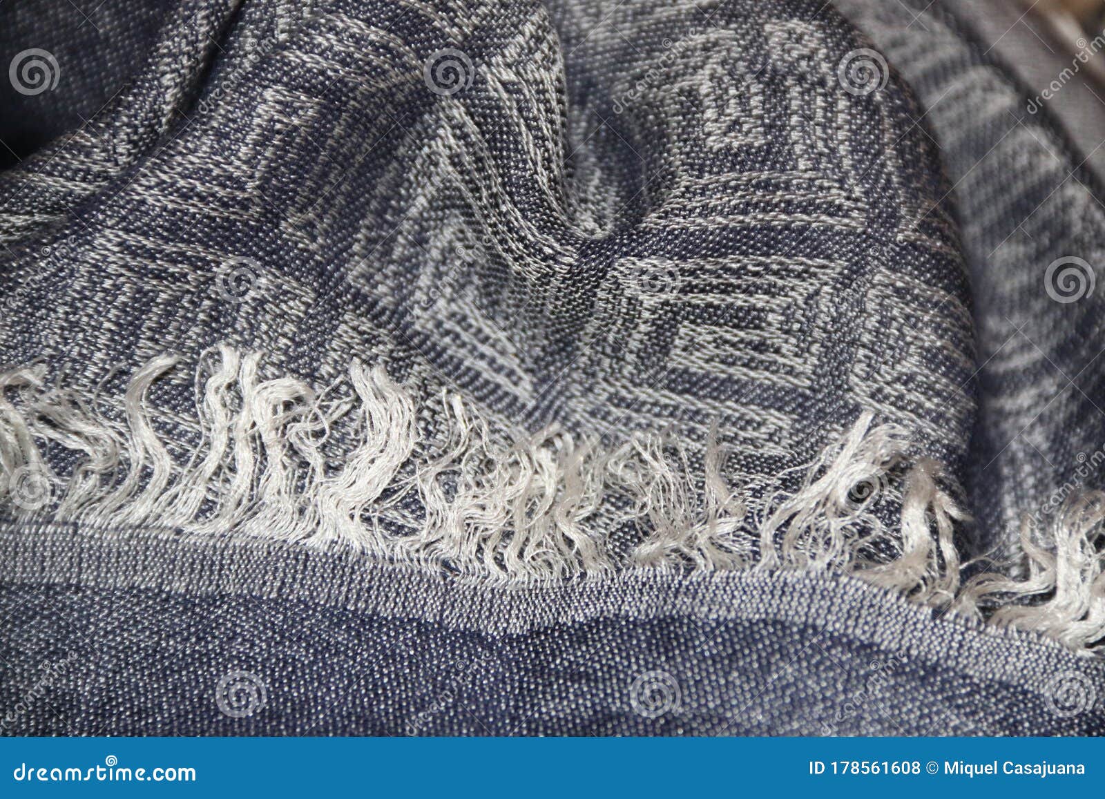 Grey Background with Textile Textures Stock Photo - Image of abstract ...