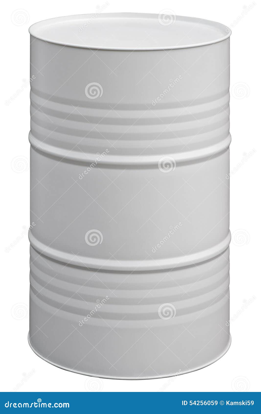 Grey barrel stock image. Image of metallic, industry - 54256059