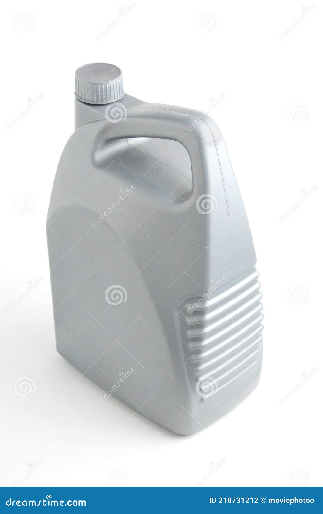 Grey Barrel on White Background Stock Photo - Image of background ...
