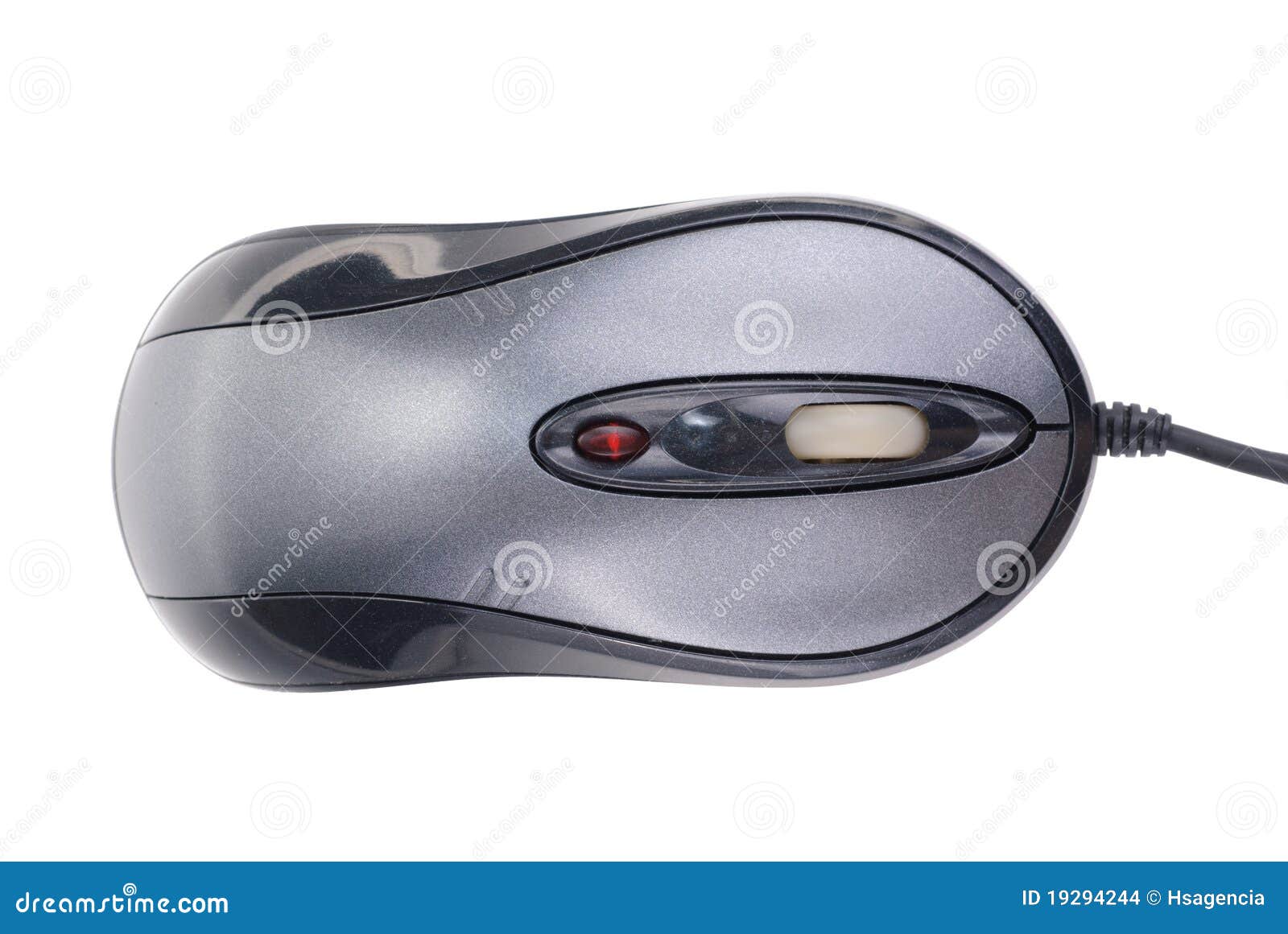 Grey -black Laser Computer Mouse Stock Photo - Image of object, device ...