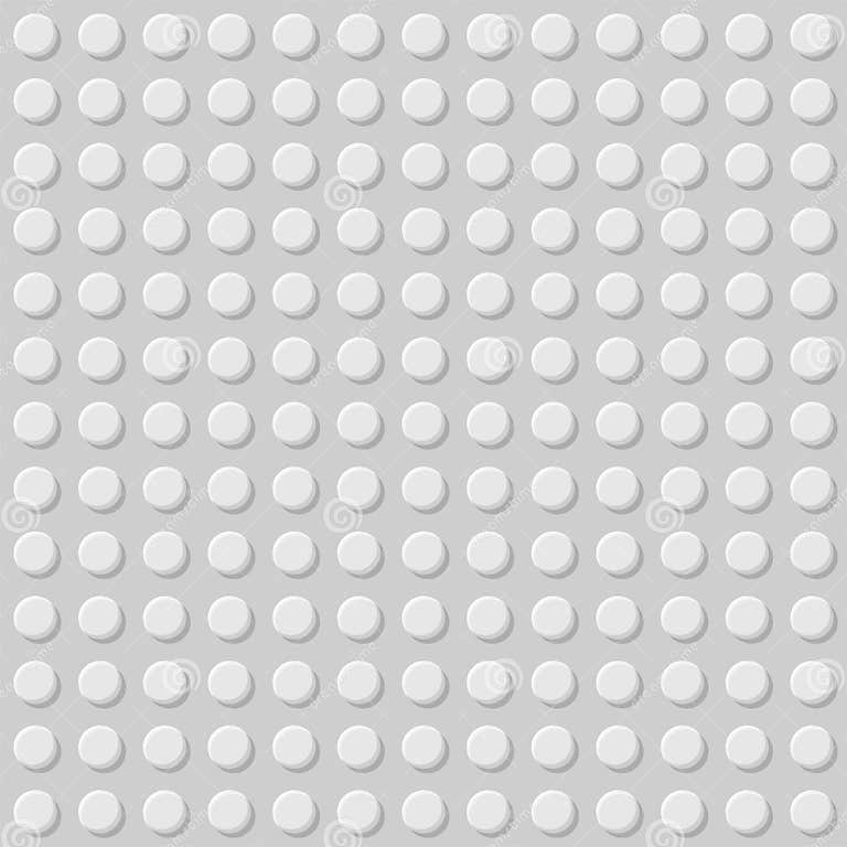 Grey Block Plastic Background.Seamless Pattern. Constructor Background ...