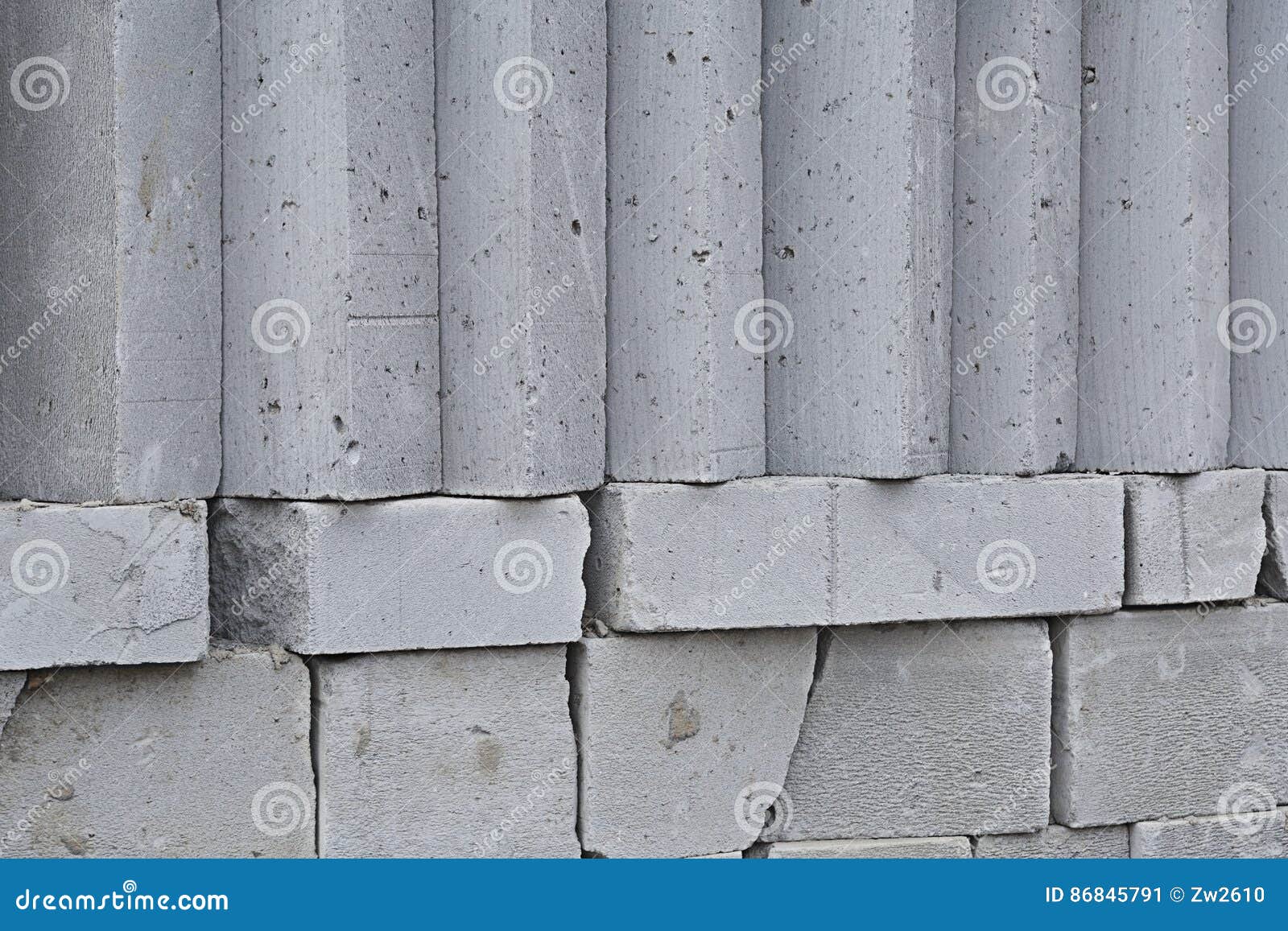 GREY BLOCKS stock image. Image of temporary, china, aerate - 86845791
