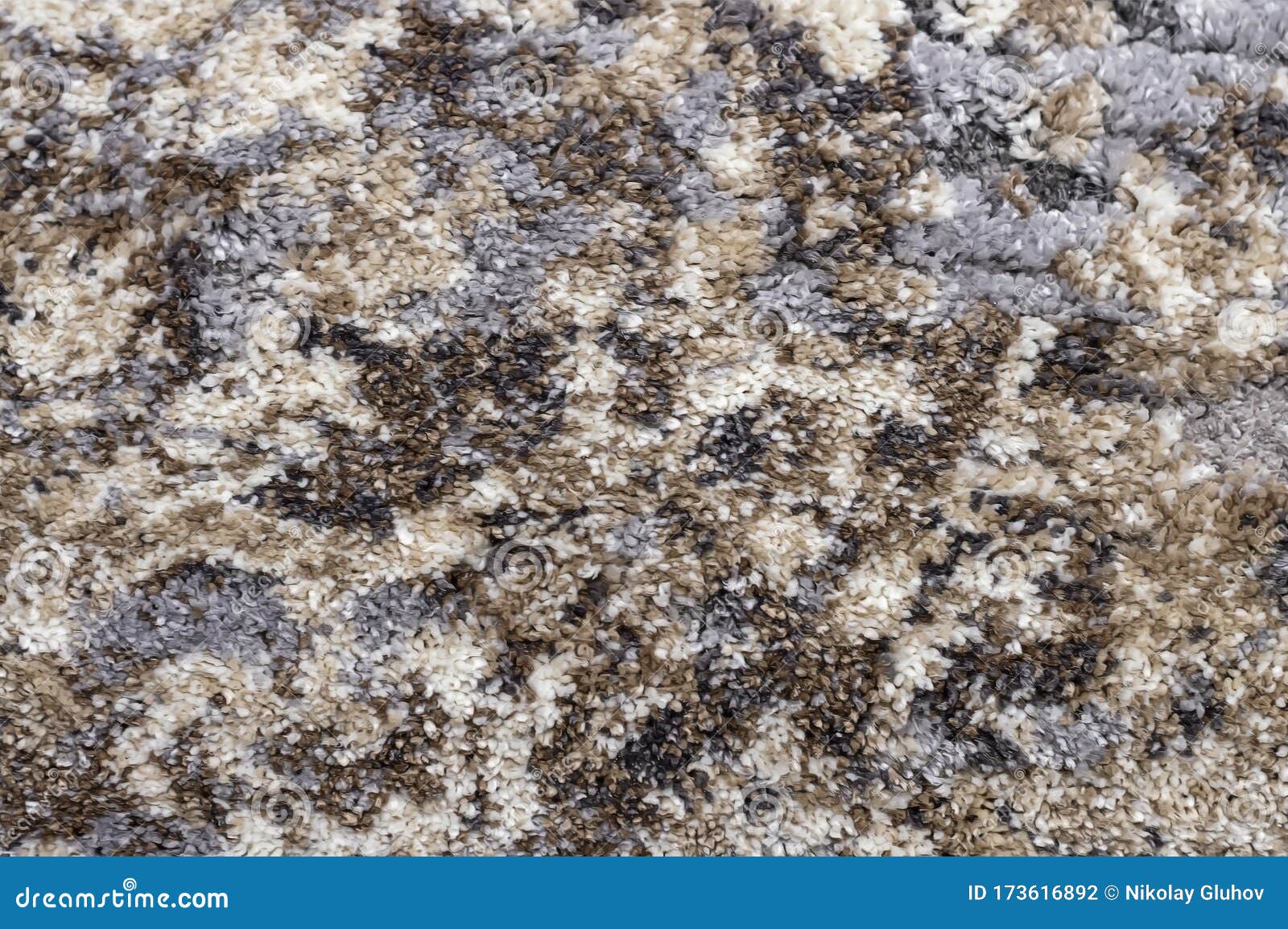 Grey Blue Black Abstract Rag Background. Top View Stock Photo - Image ...