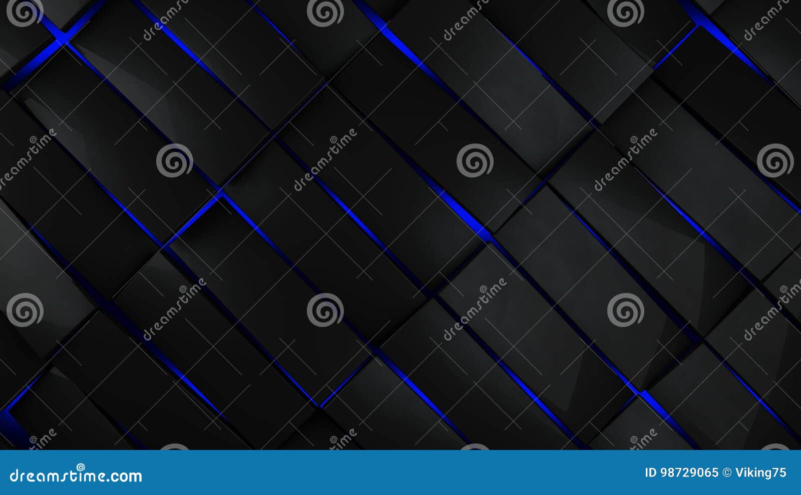 Grey and Blue Rectangles Modern Background Stock Illustration ...