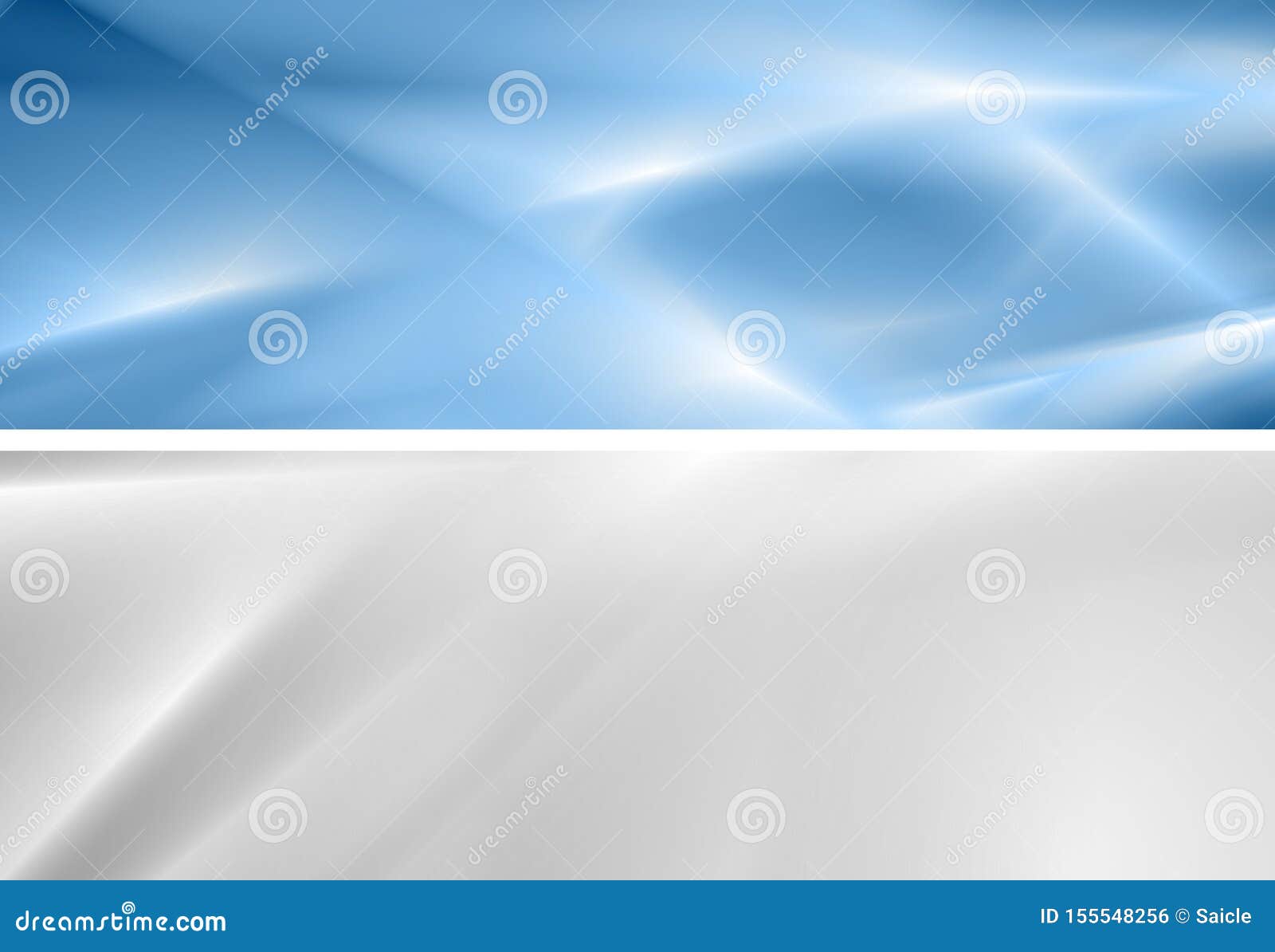 Grey and Blue Smooth Gradient Abstract Banners Design Stock Vector ...