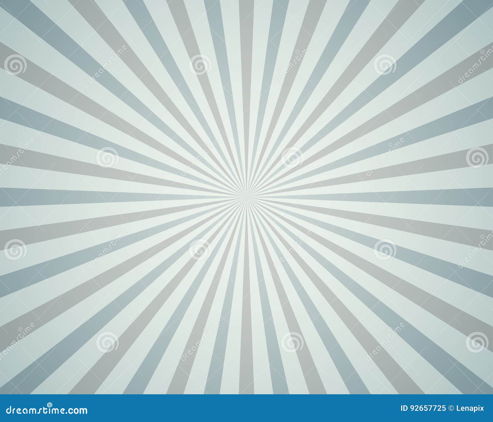 Grey and Blue Vintage Sunburst Background. Stock Vector - Illustration ...