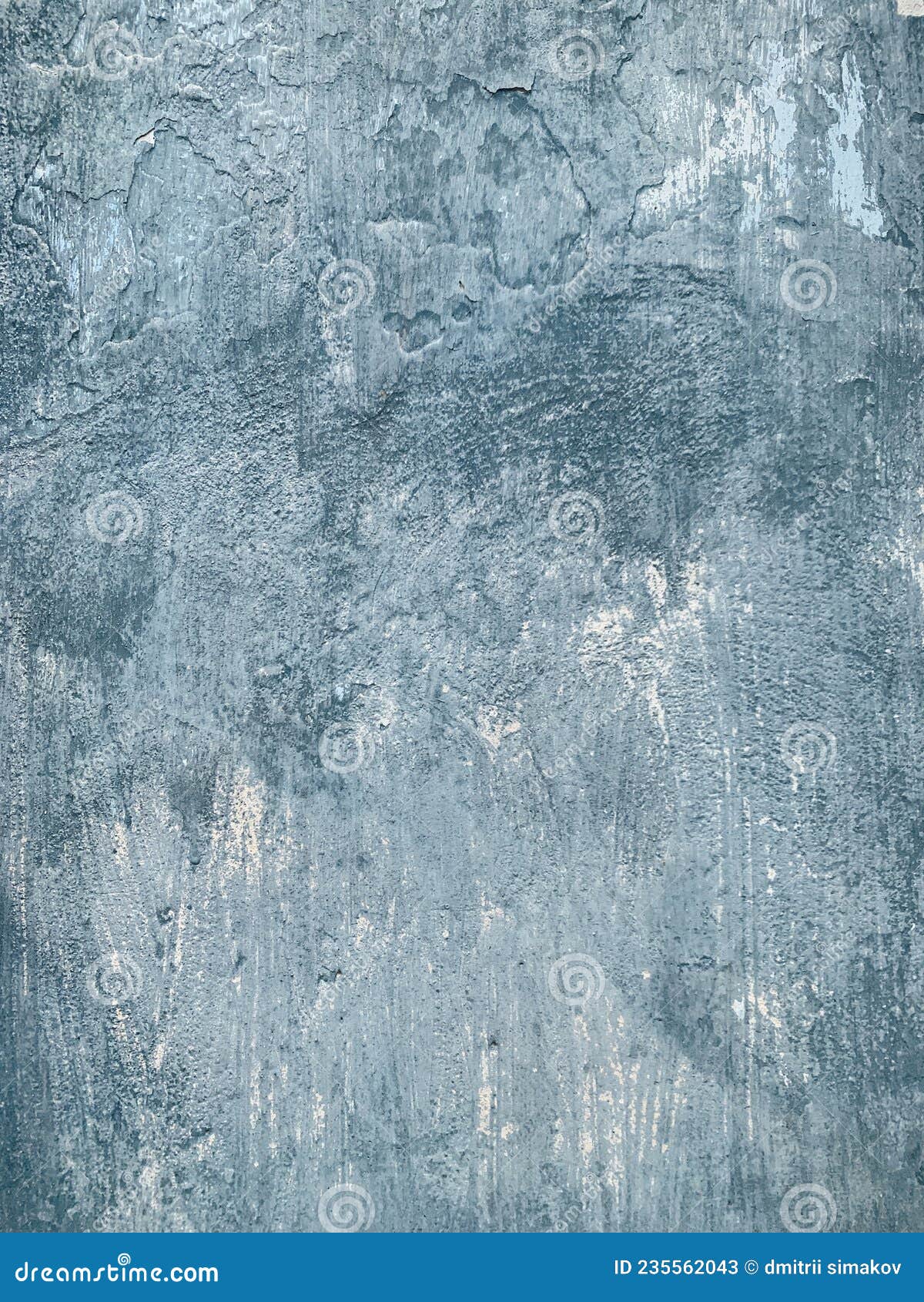 Grey Blue Vintage Wall Texture Structure As Background Stock Image ...