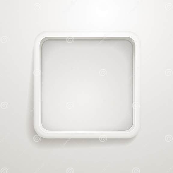 Grey Box. Template for a Text Stock Vector - Illustration of connection ...