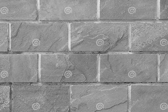 Grey Brick Blocks Brickwork Old Masonry Wall Texture Background ...