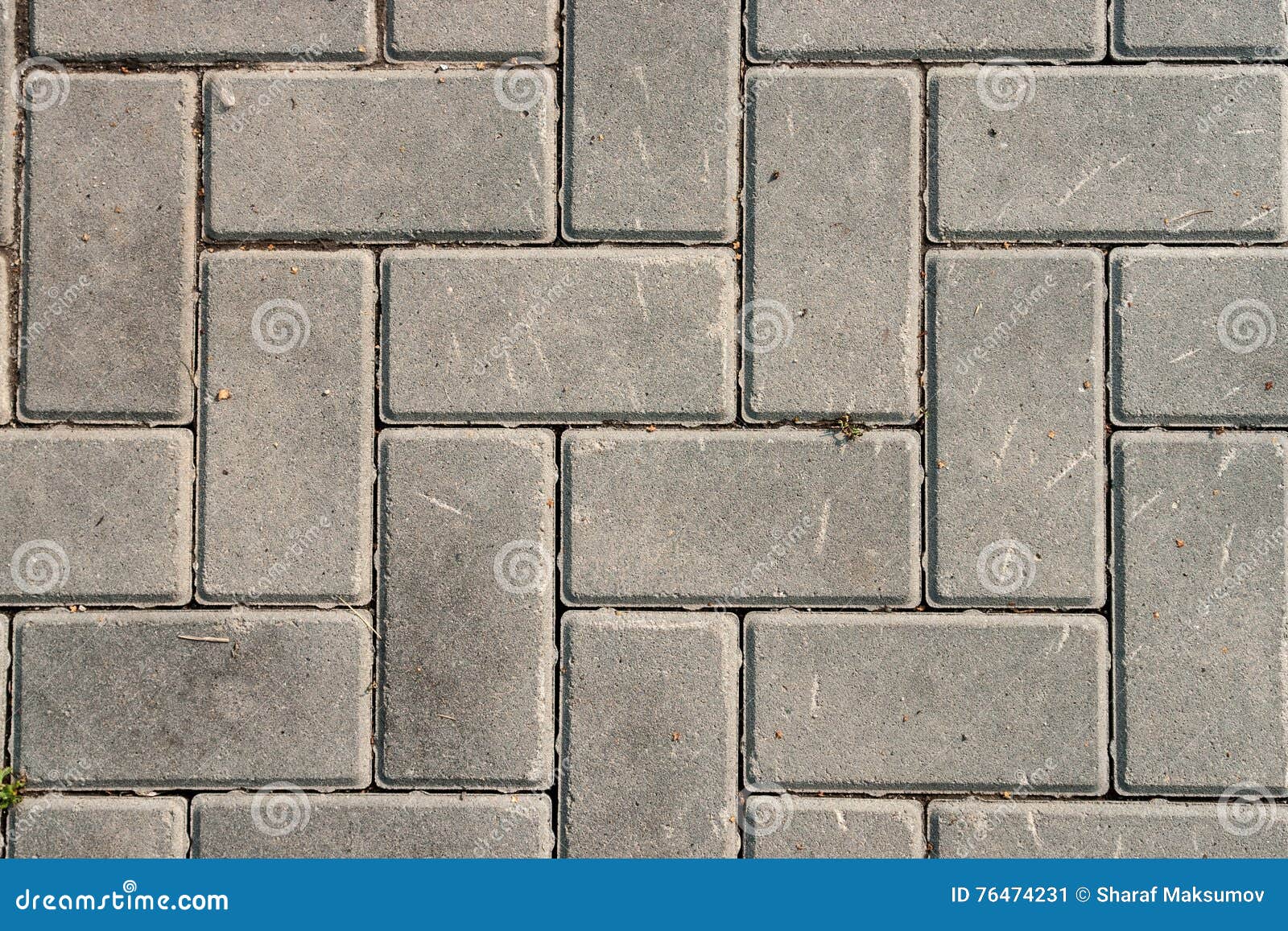 Grey Brick Stone Street Road. Pavement Texture Stock Image - Image of ...