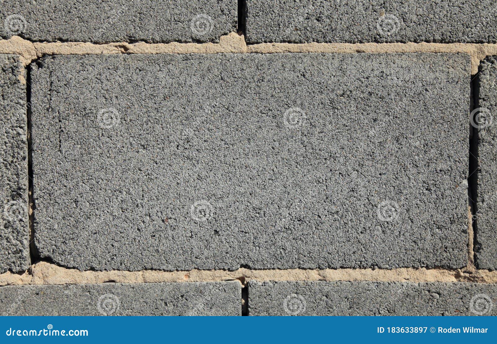 Grey Brick, Texture and Background. Surface and Blank for Inscription ...