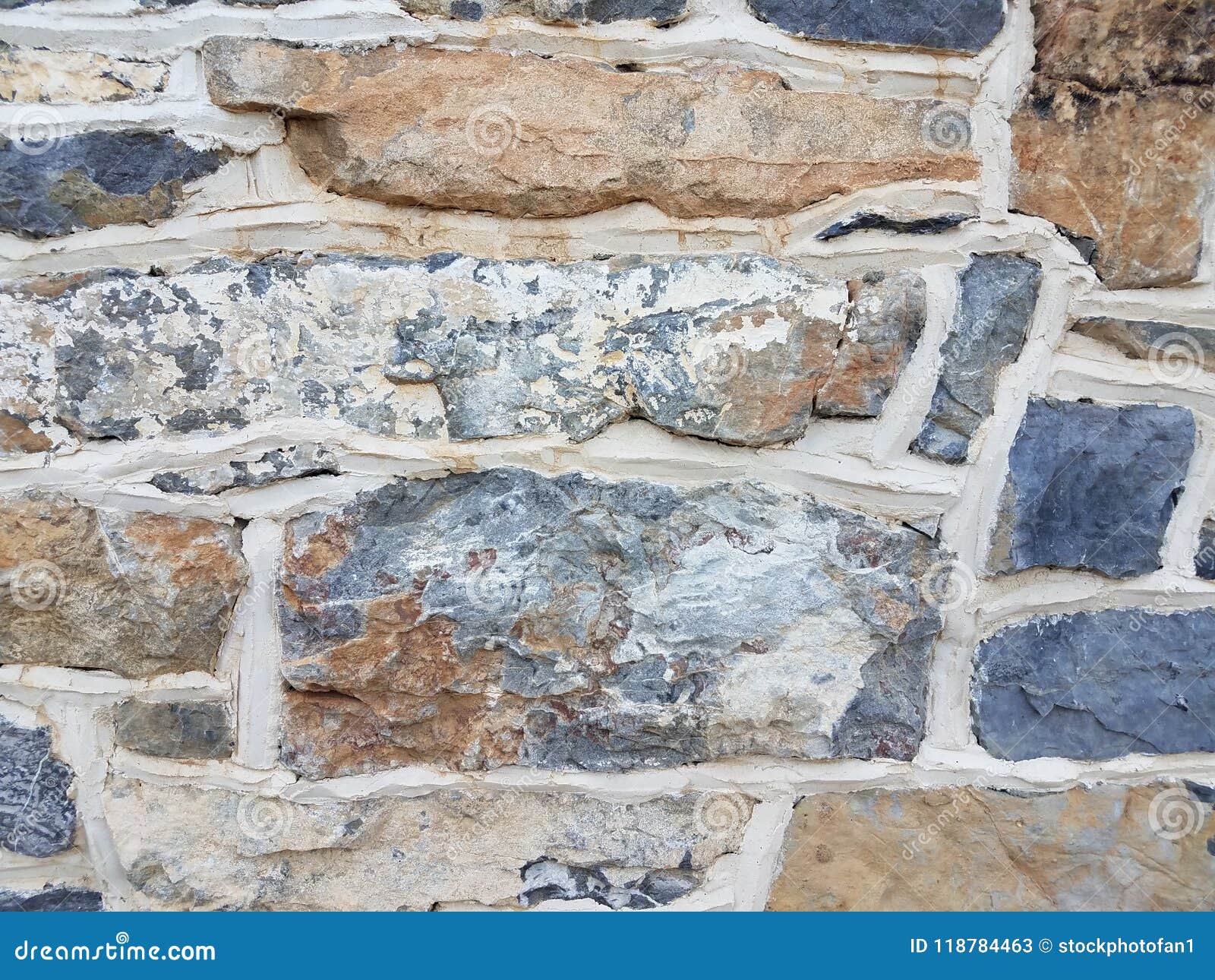 Grey and brown stone wall stock image. Image of brown - 118784463