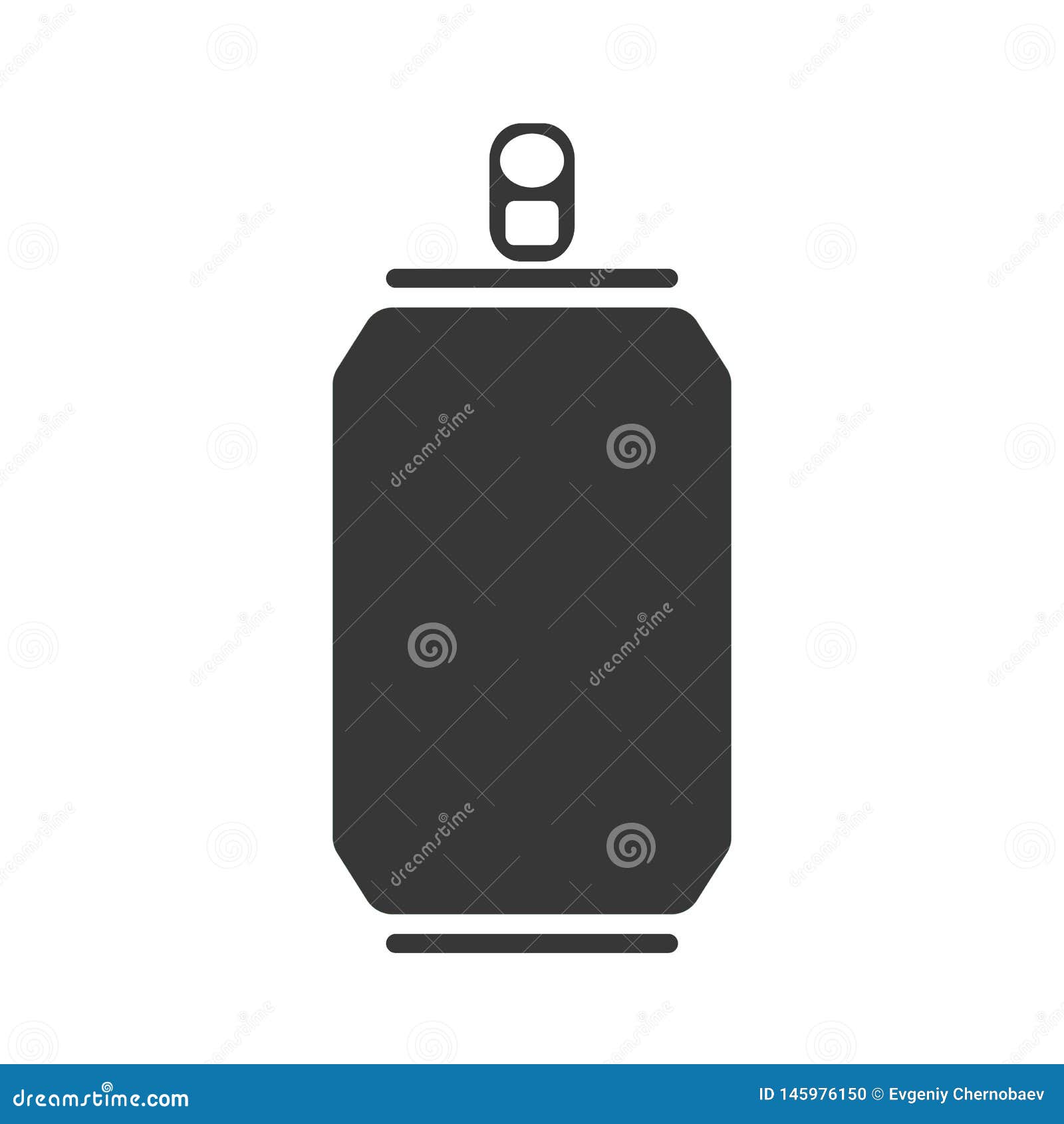 Grey Can-pictogram Vectoreps10 De Limonade Kan Vectoreps10 Vector ...