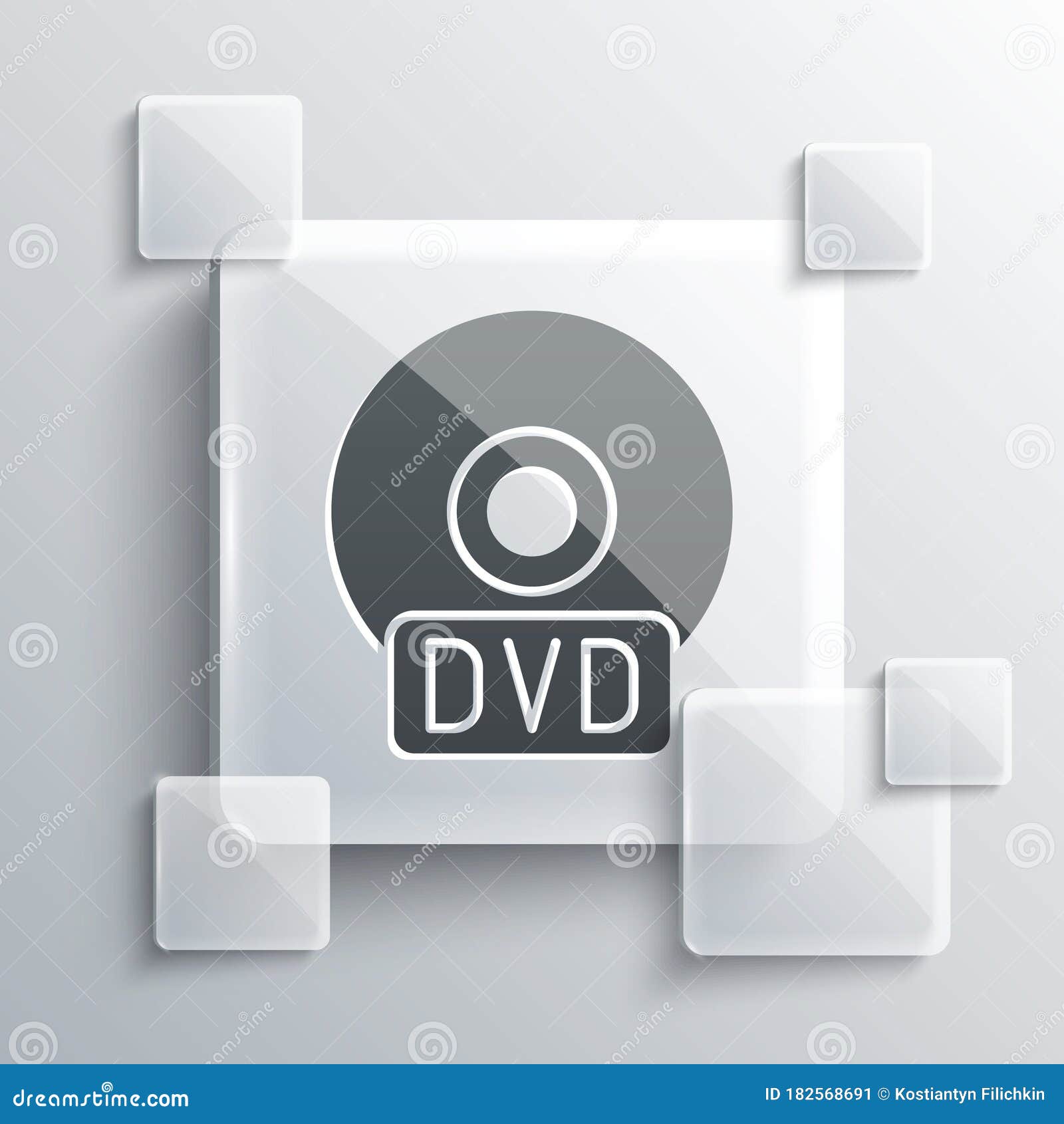 Grey CD or DVD Disk Icon Isolated on Grey Background. Compact Disc Sign ... Grey CD or DVD Disk Icon Isolated on Grey Background. Compact Disc Sign ...