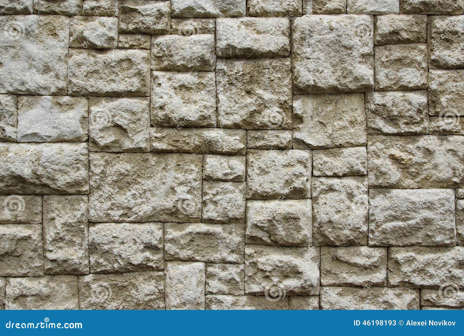 Grey Checkered Pattern Stone Wall Stock Image - Image of gray ...