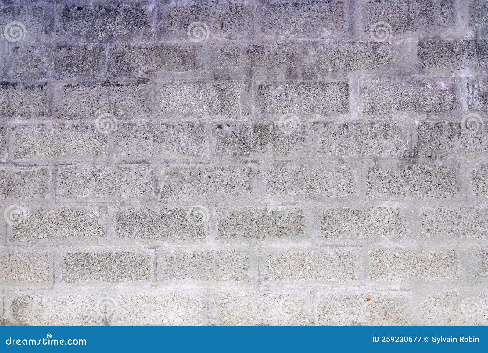 Grey Cinder Block Gray Wall Facade Building Background Stock Image ...