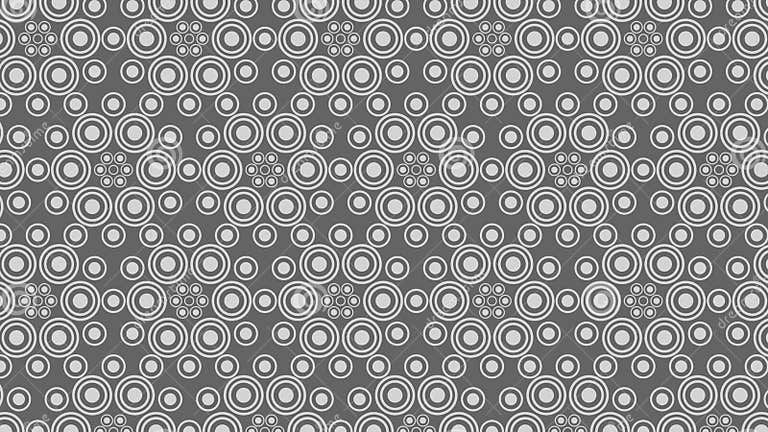 Grey Circle Pattern Background Illustration Stock Vector - Illustration of shapes, geometry ...