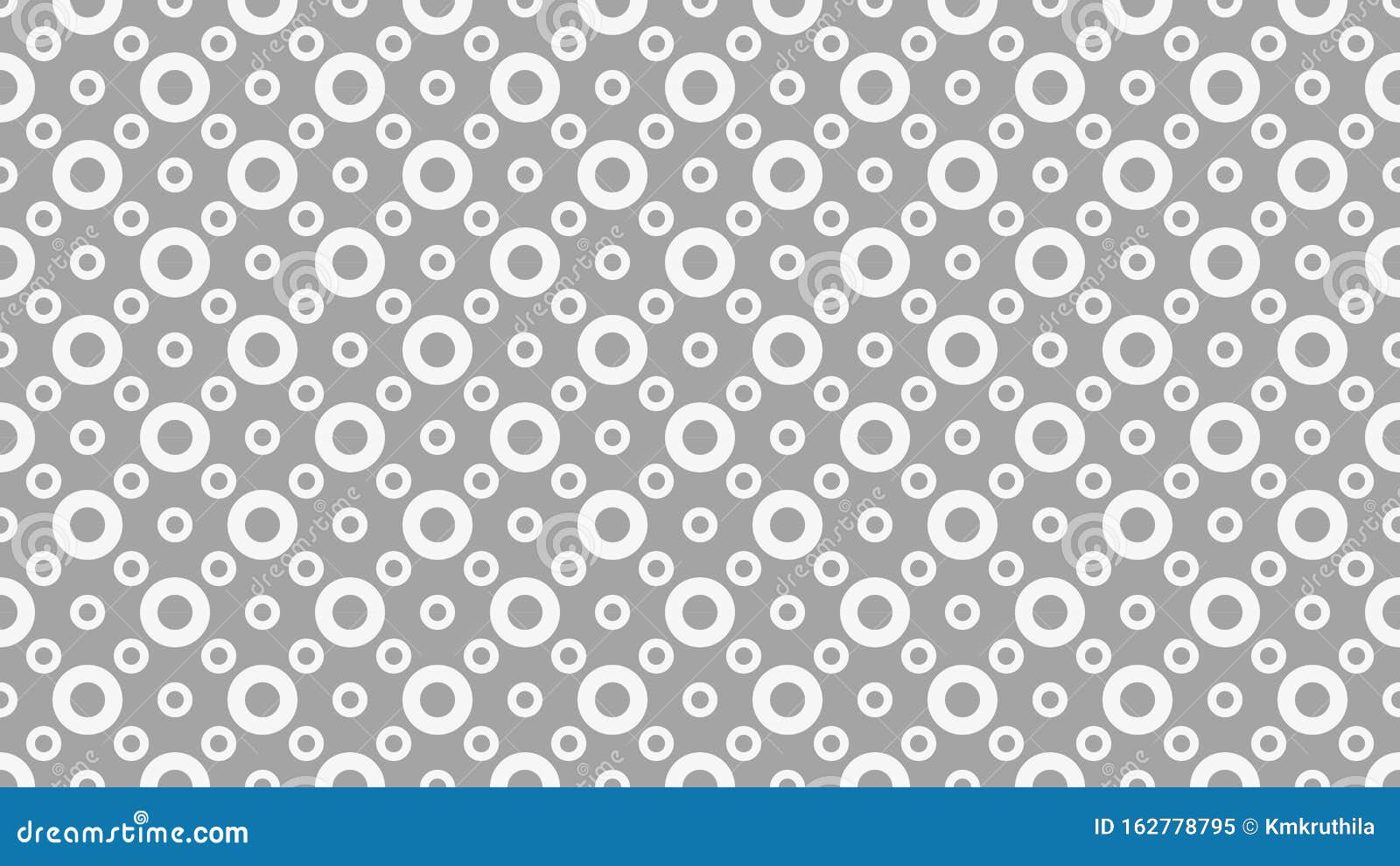 Grey Circle Pattern Design stock vector. Illustration of seamless ...