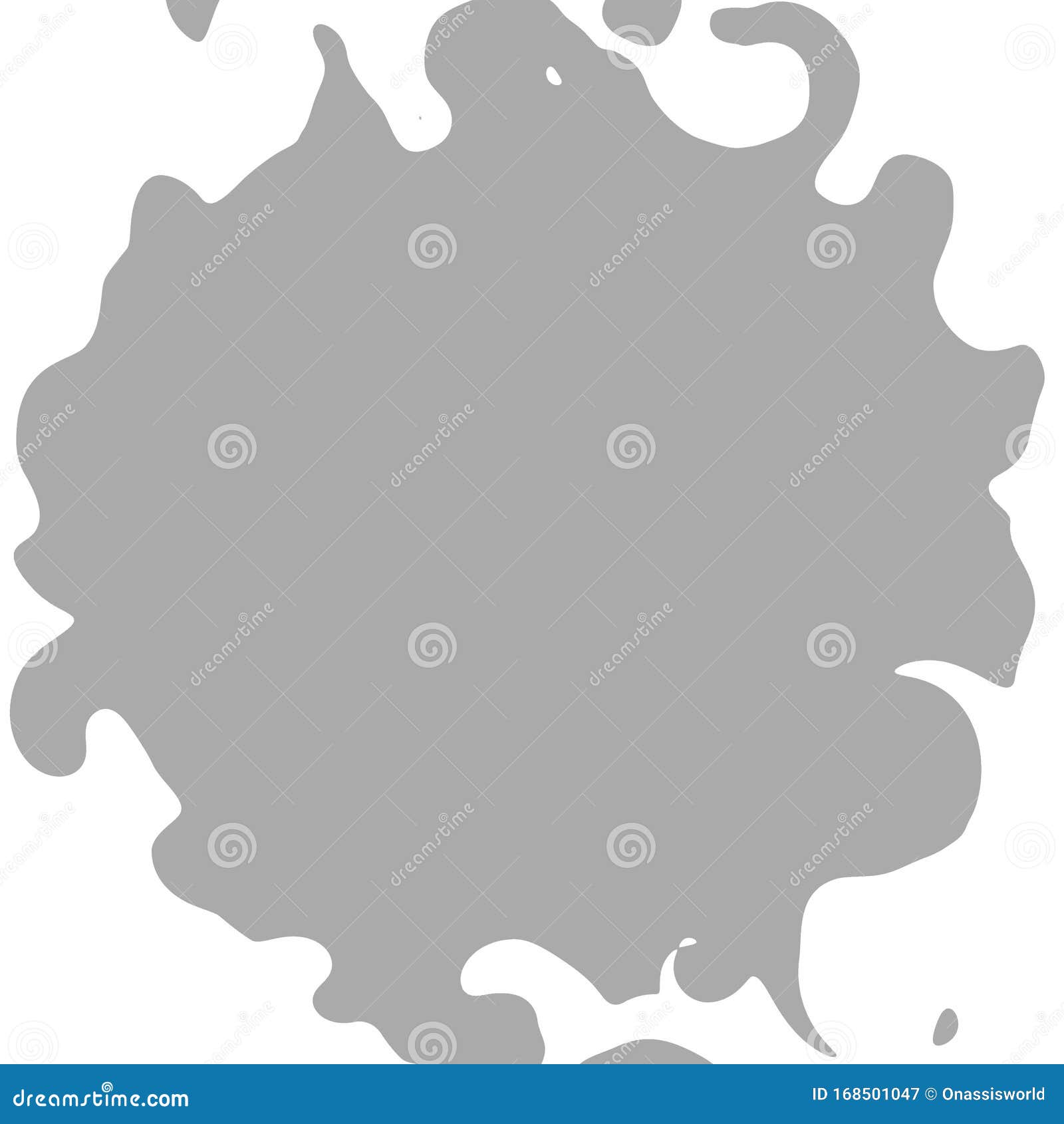 Grey Circle Shape Label for Website Graphics Stock Illustration ...