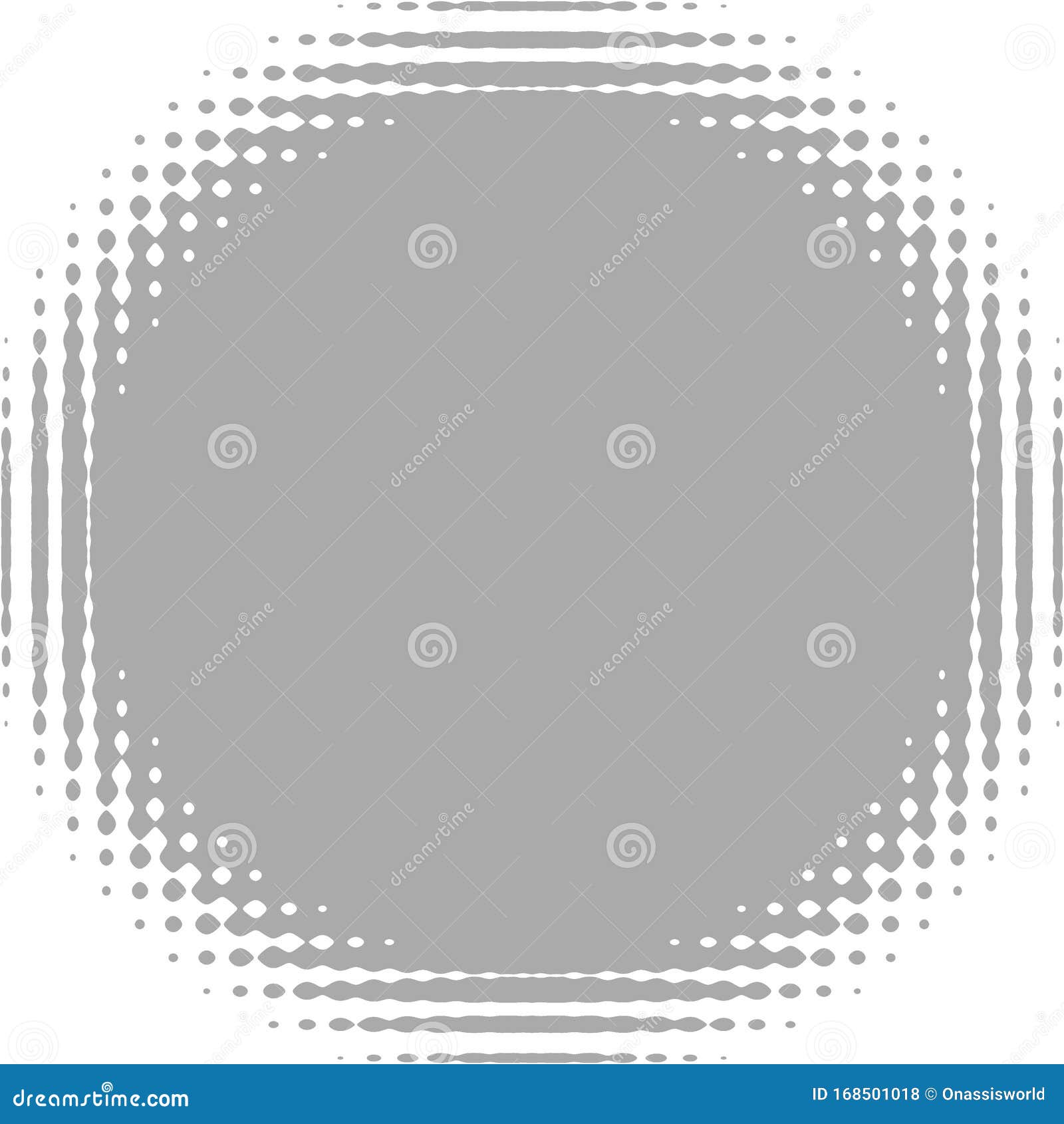 Grey Circle Shape Label for Website Graphics Stock Illustration ...