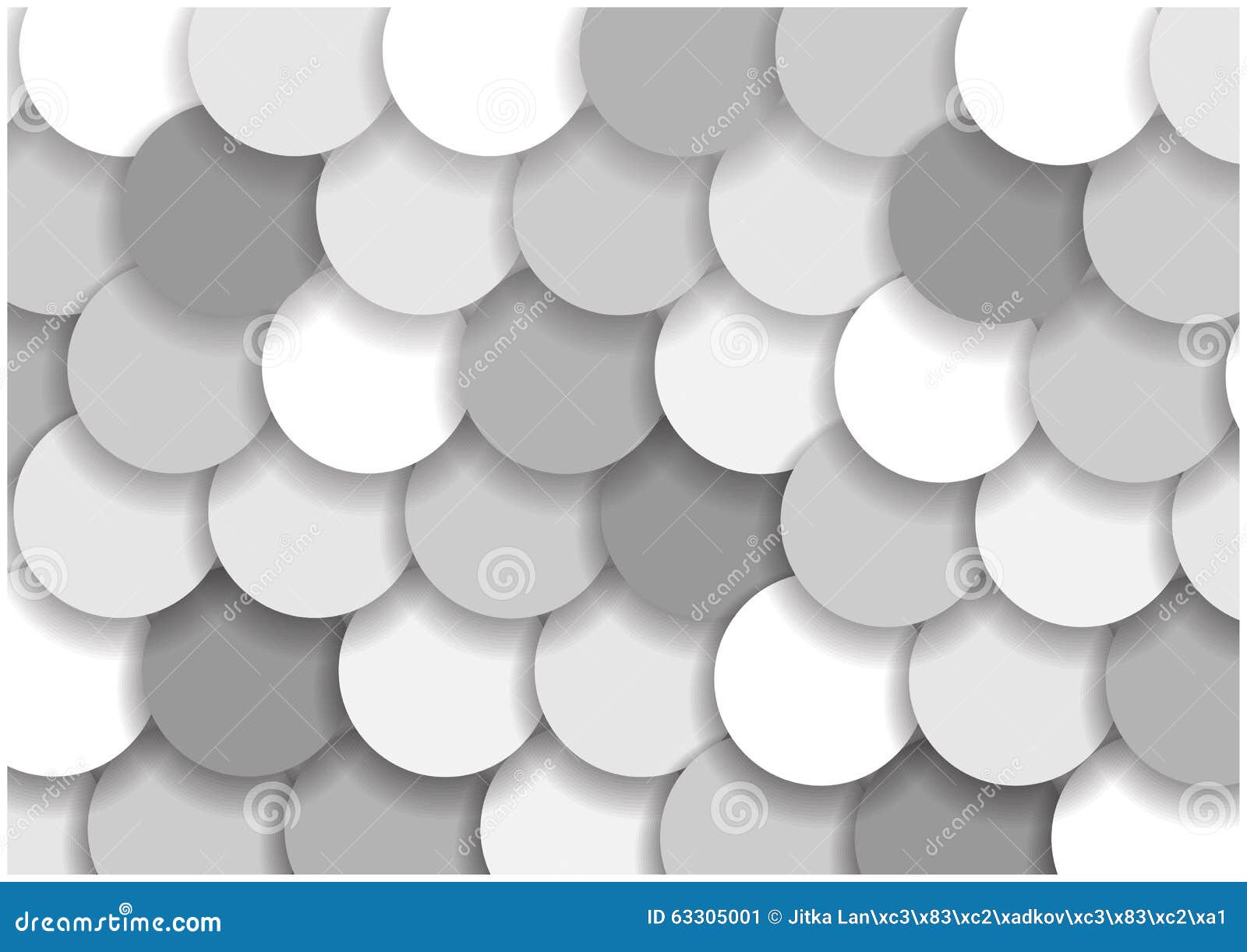 Grey circles background stock vector. Illustration of creative - 63305001