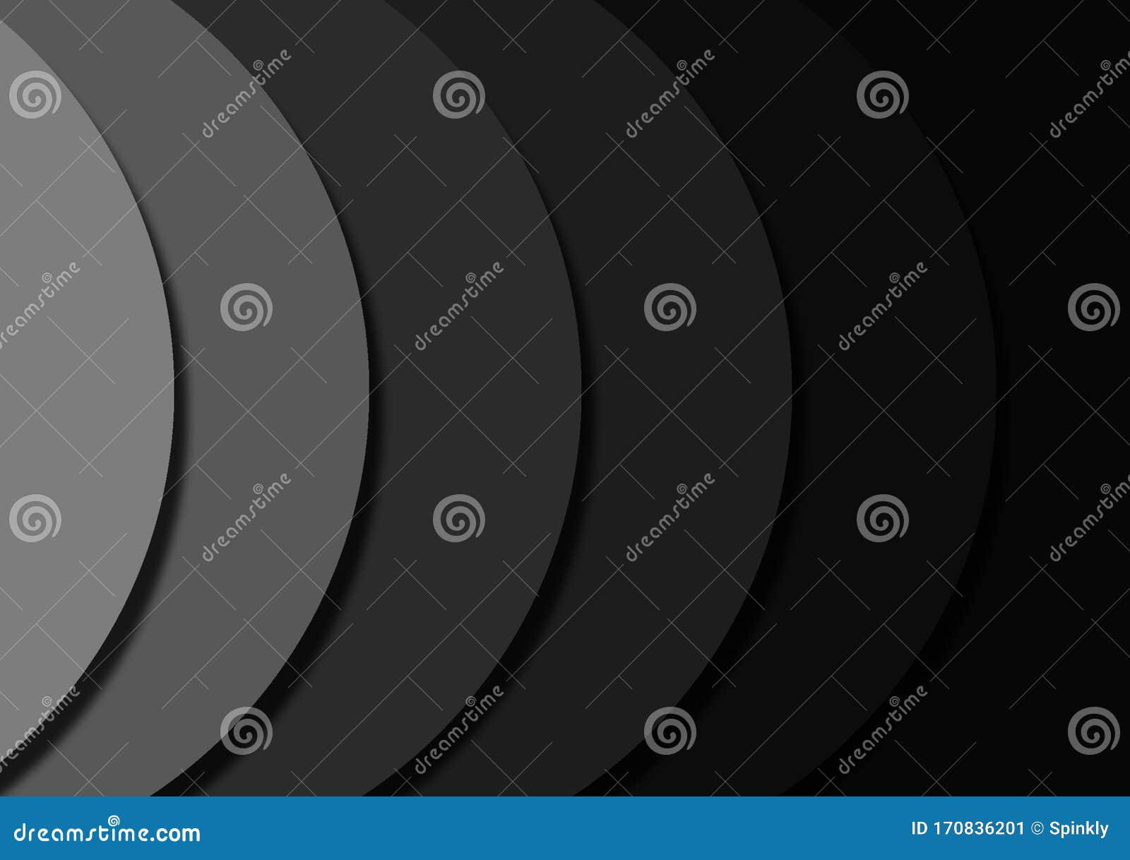 Grey Circular Gradient Textured Background Wallpaper Stock Illustration ...