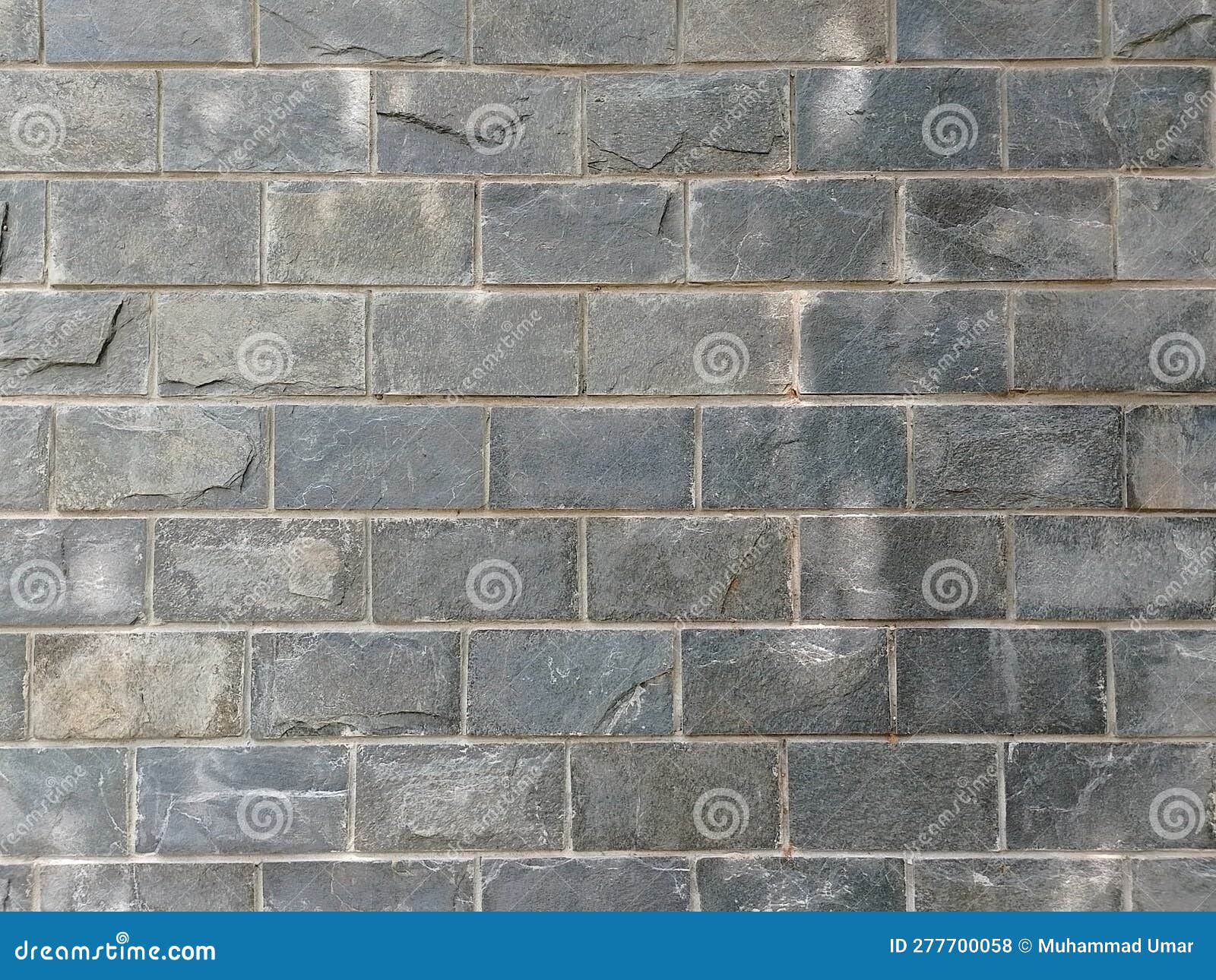 Grey Cladding Wall Made Of Stoneware With Interlocking Tiles Royalty ...