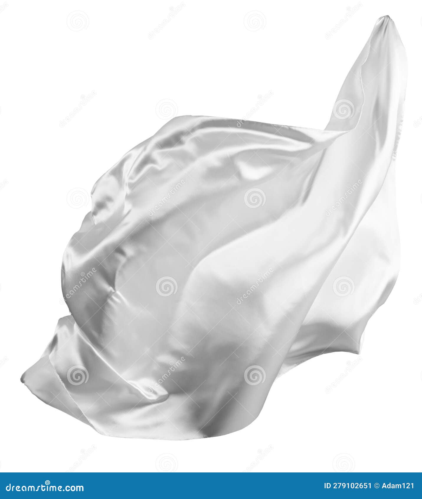 Grey cloth flutters stock image. Image of color, drapery - 279102651