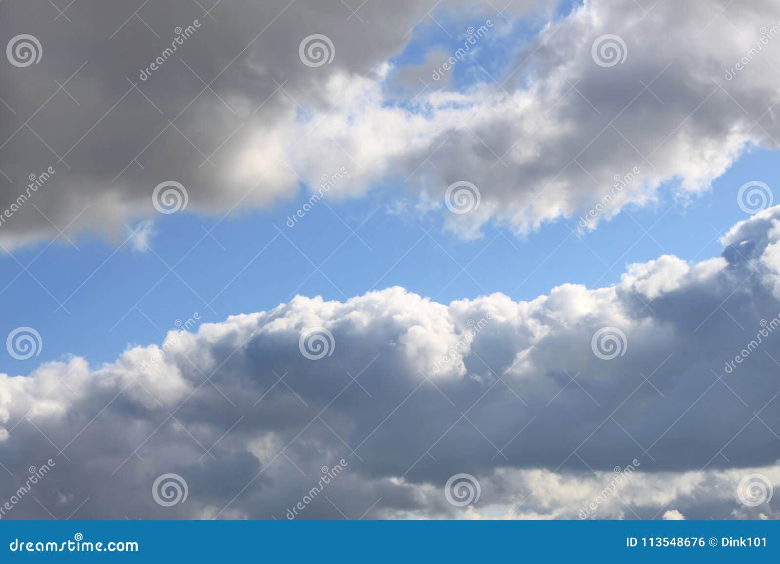 Grey clouds in blue sky stock photo. Image of climate - 113548676