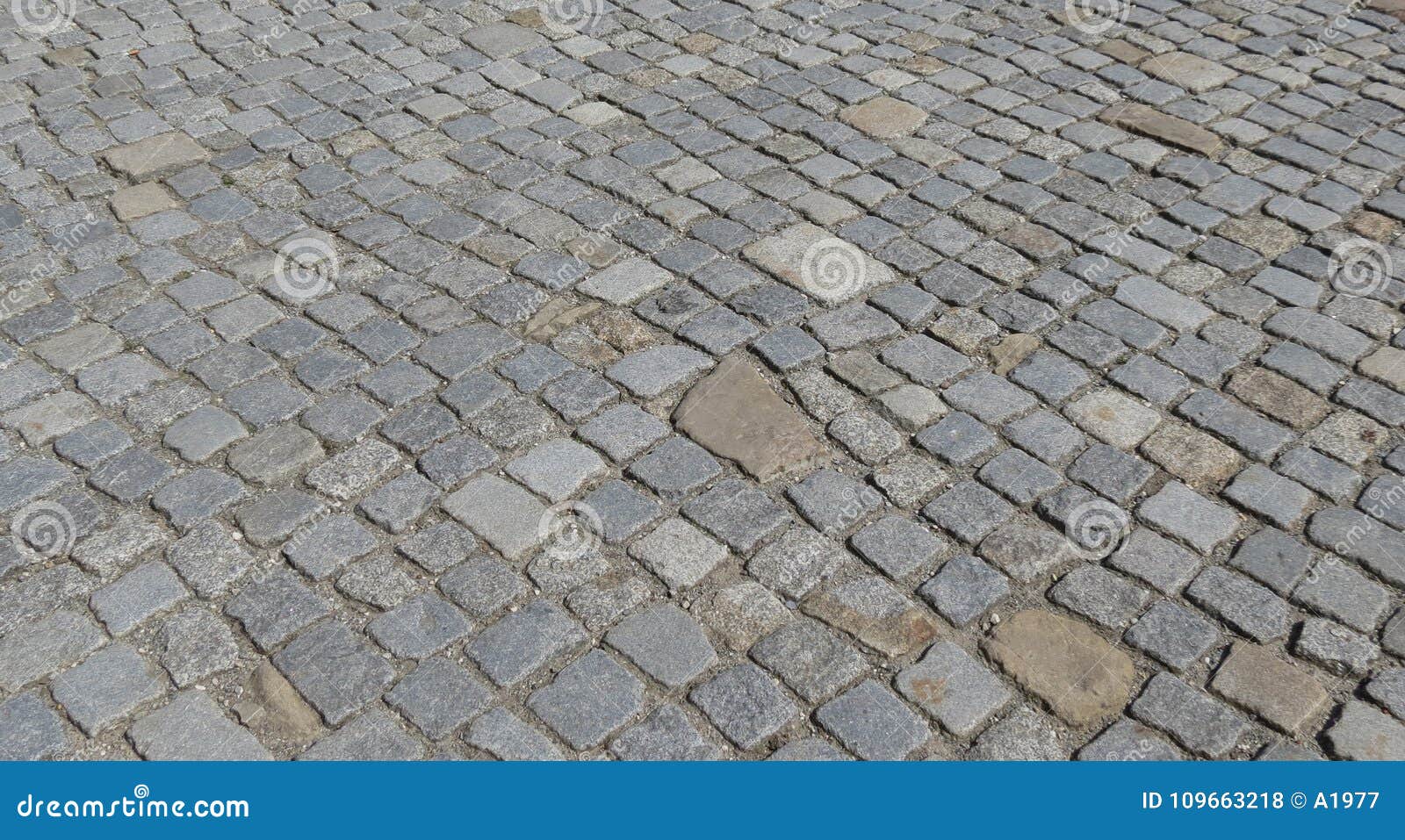Grey Cobblestone Texture Background Stock Photo - Image of surface ...