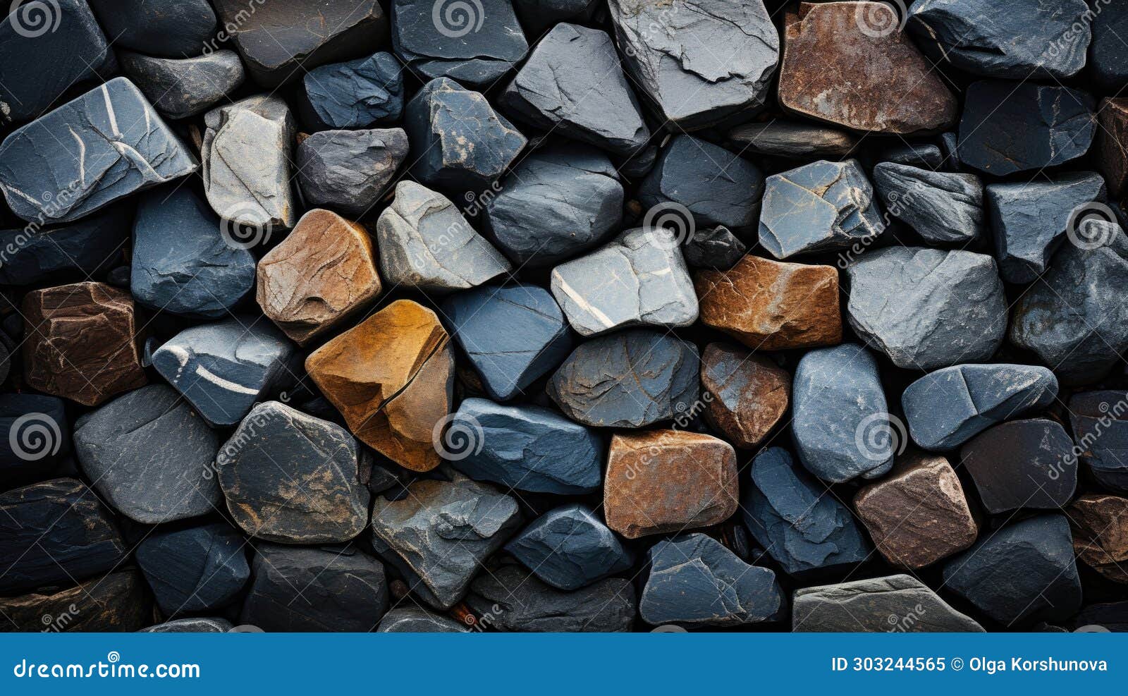 Grey Cobblestone Texture for Traditional Pavement Design Stock Image ...
