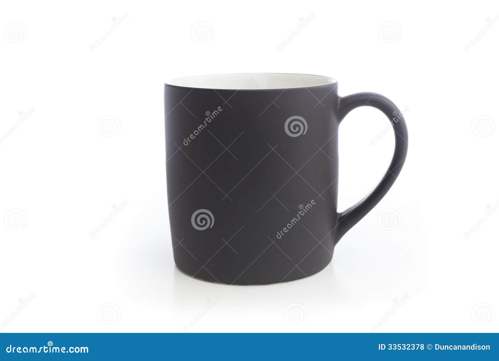 Grey coffee mug stock photo. Image of drinks, white, refreshing - 33532378