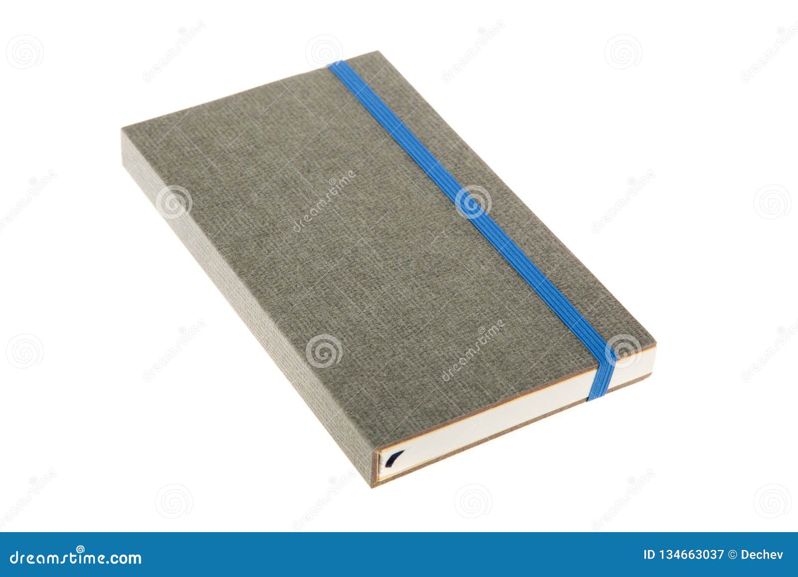 Grey Color Cover Note Book Isolated. Sketch Book. Diary Notebook Stock ...