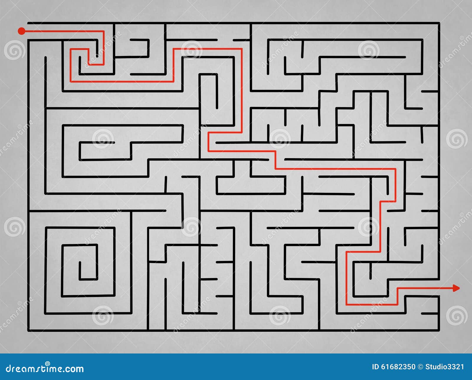 A Complex Labyrinth Is Expertly Crafted With Absolute Precision A ...