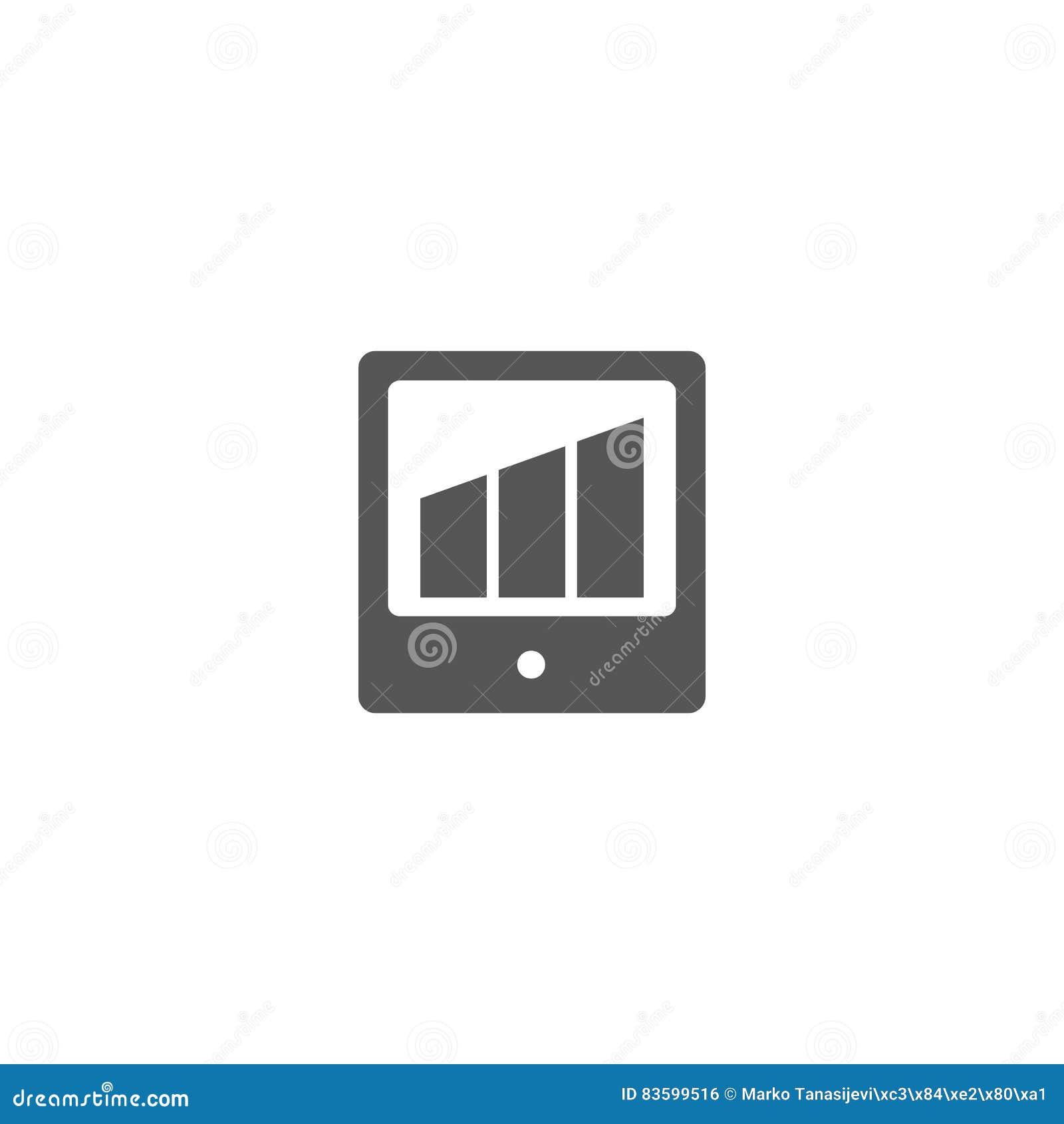 Grey computer icon stock vector. Illustration of drawing - 83599516