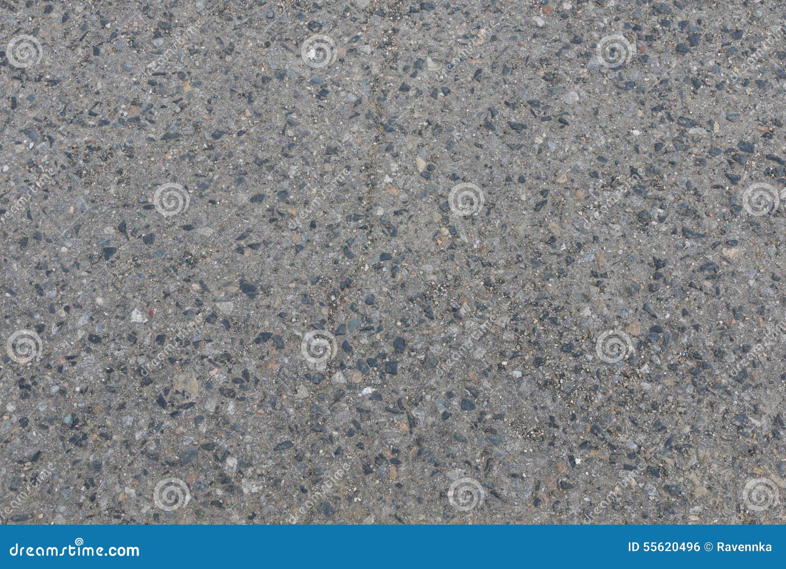 Grey Concrete - Asphalt Surface with Little Rocks Stock Photo - Image ...