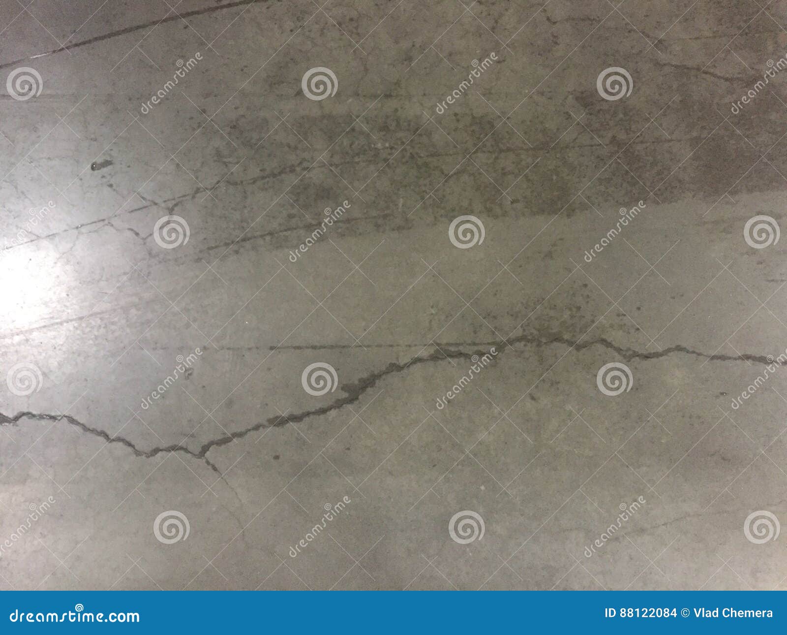 Grey concrete with cracks stock photo. Image of concrete - 88122084