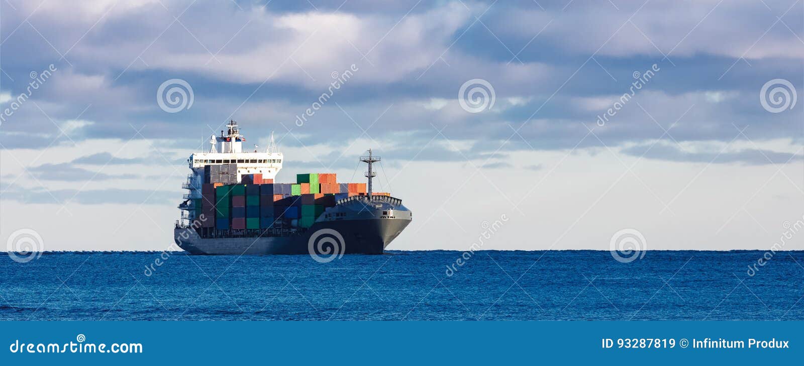 Grey container ship stock image. Image of import, container - 93287819