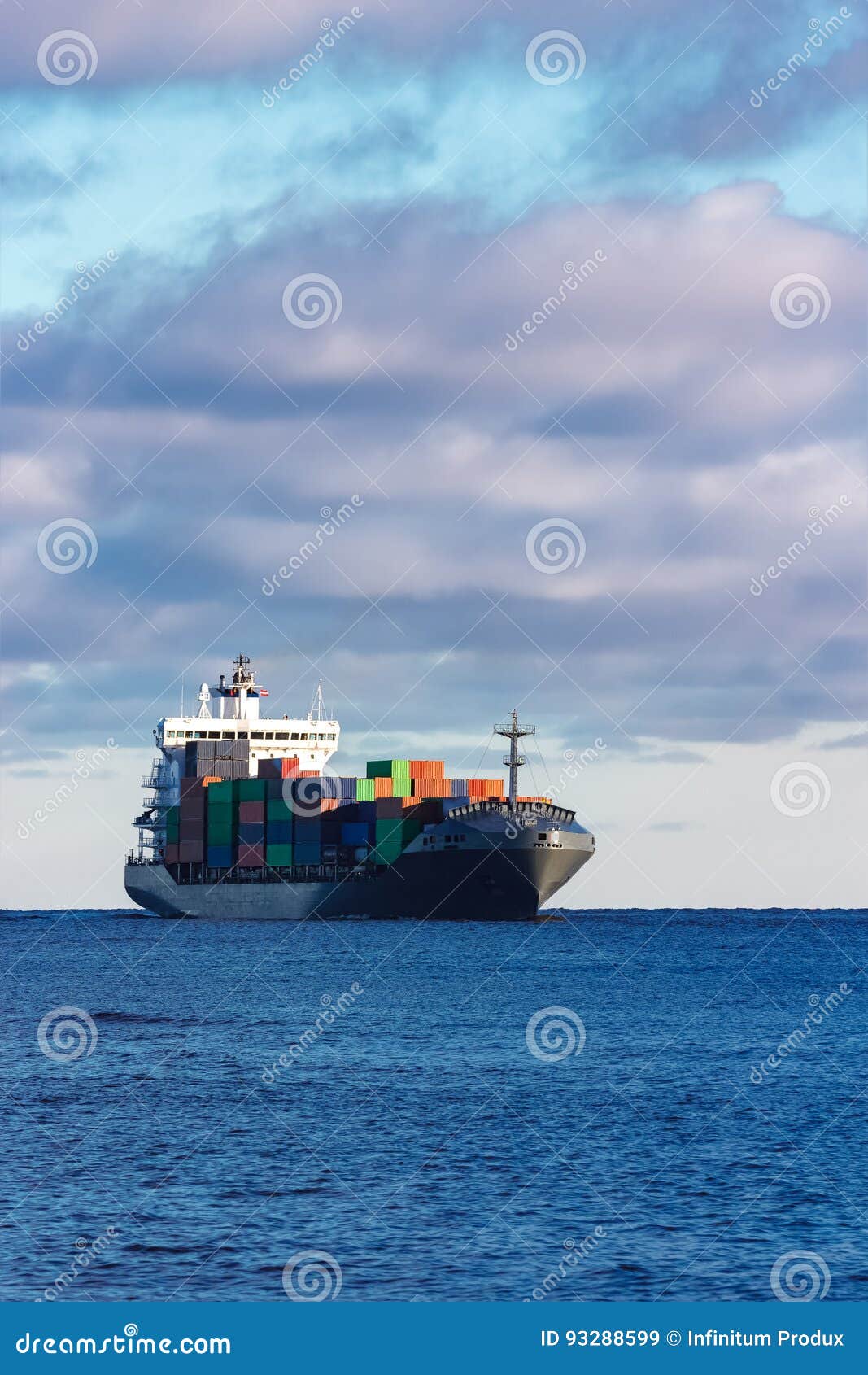 Grey container ship stock image. Image of green, industry - 93288599