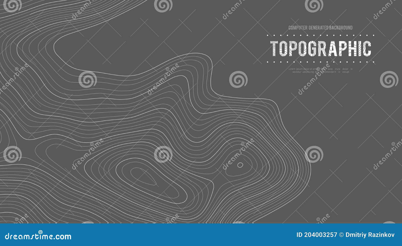 Grey Contours Vector Topography. Geographic Mountain Topography Vector ...