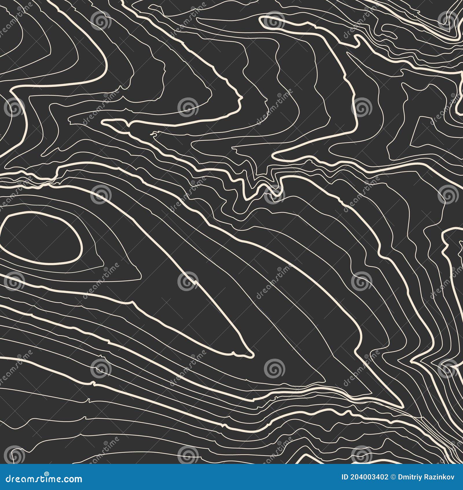 Grey Contours Vector Topography. Geographic Mountain Topography Vector ...
