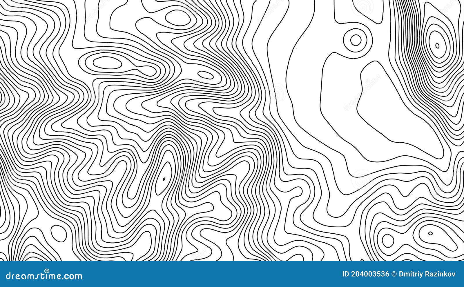 Grey Contours Vector Topography. Geographic Mountain Topography Vector ...