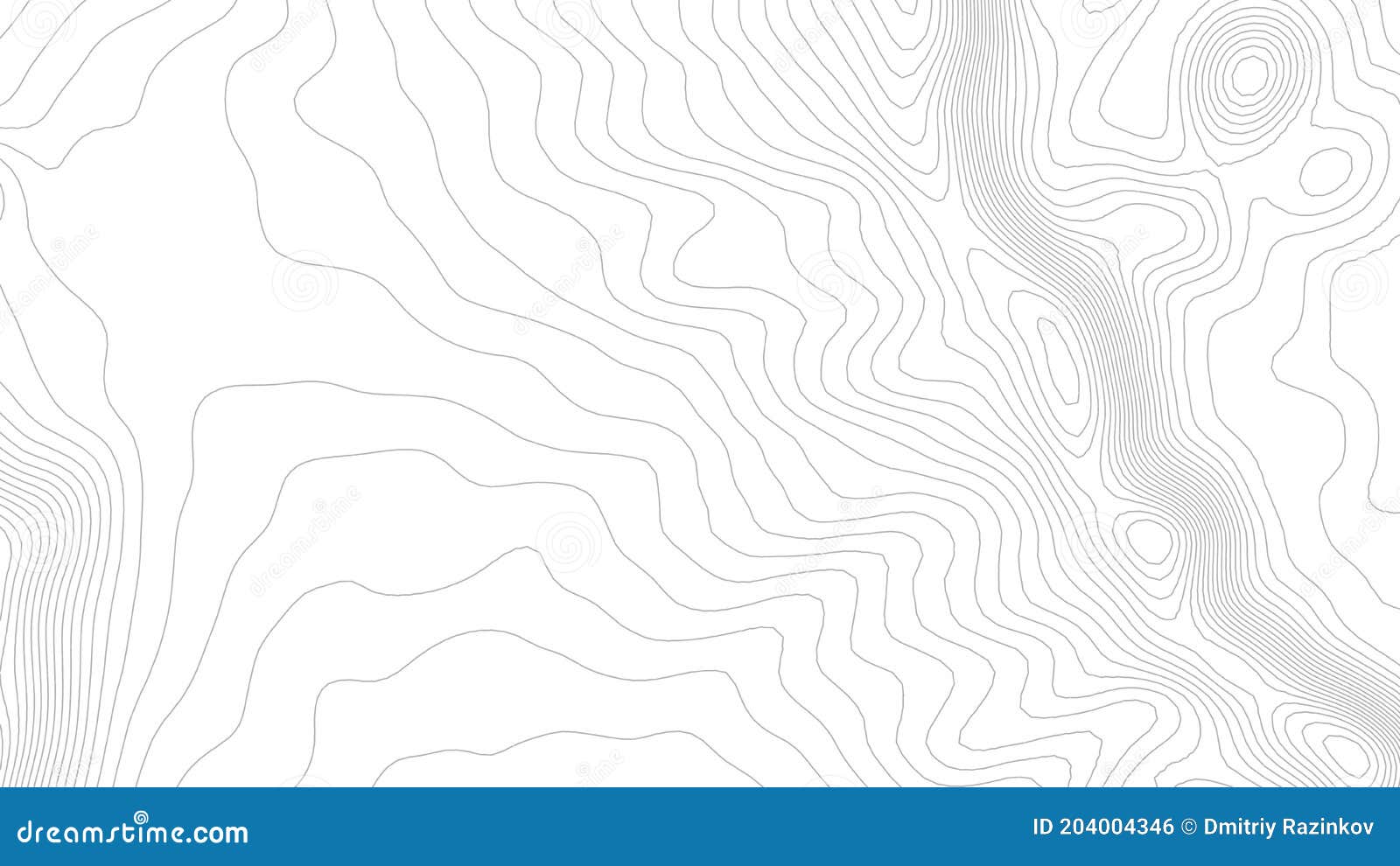 Grey Contours Vector Topography. Geographic Mountain Topography Vector ...