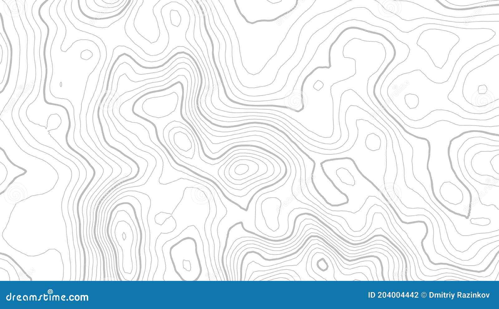 Grey Contours Vector Topography. Geographic Mountain Topography Vector ...