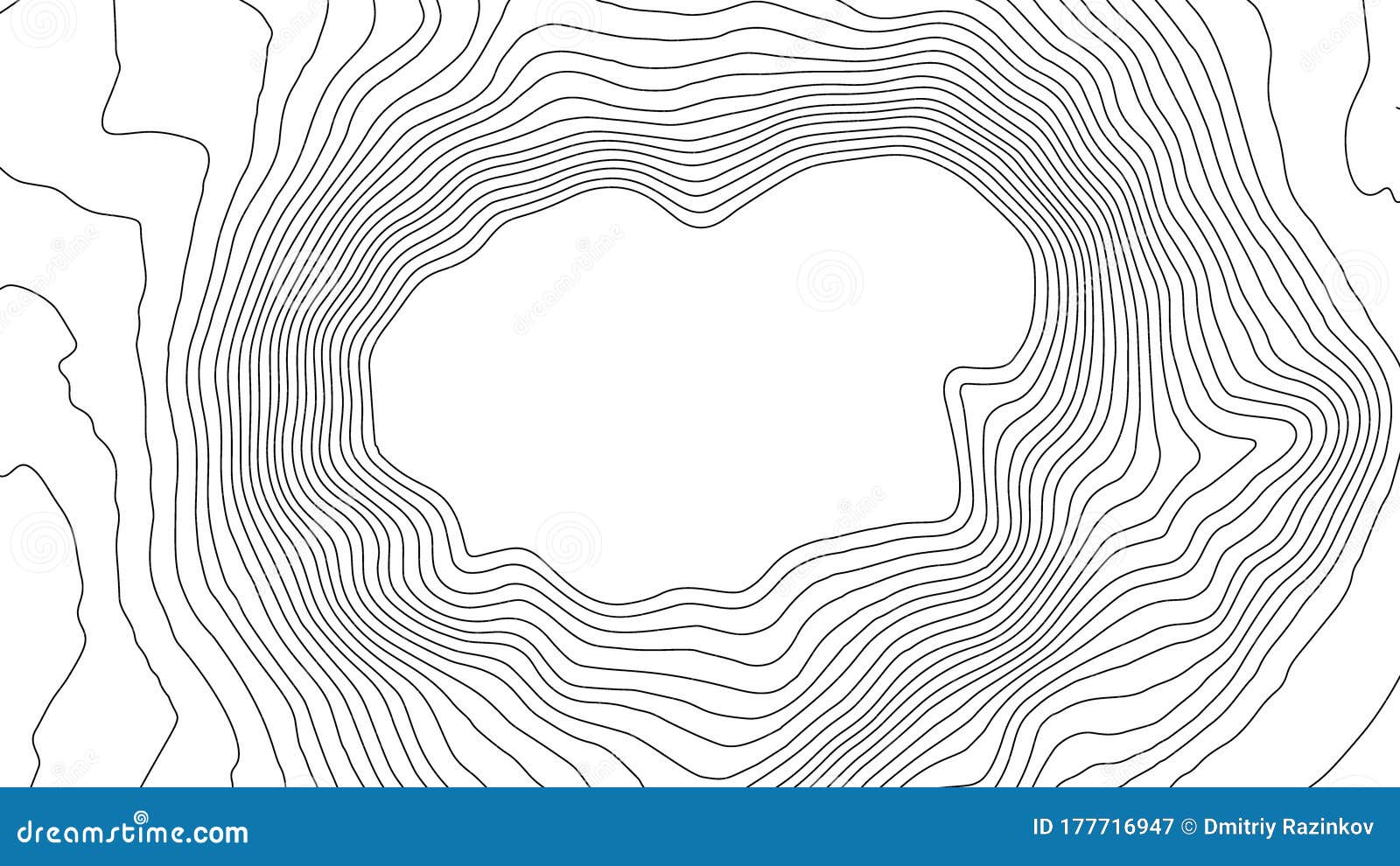 Grey Contours Vector Topography. Geographic Mountain Topography Vector ...