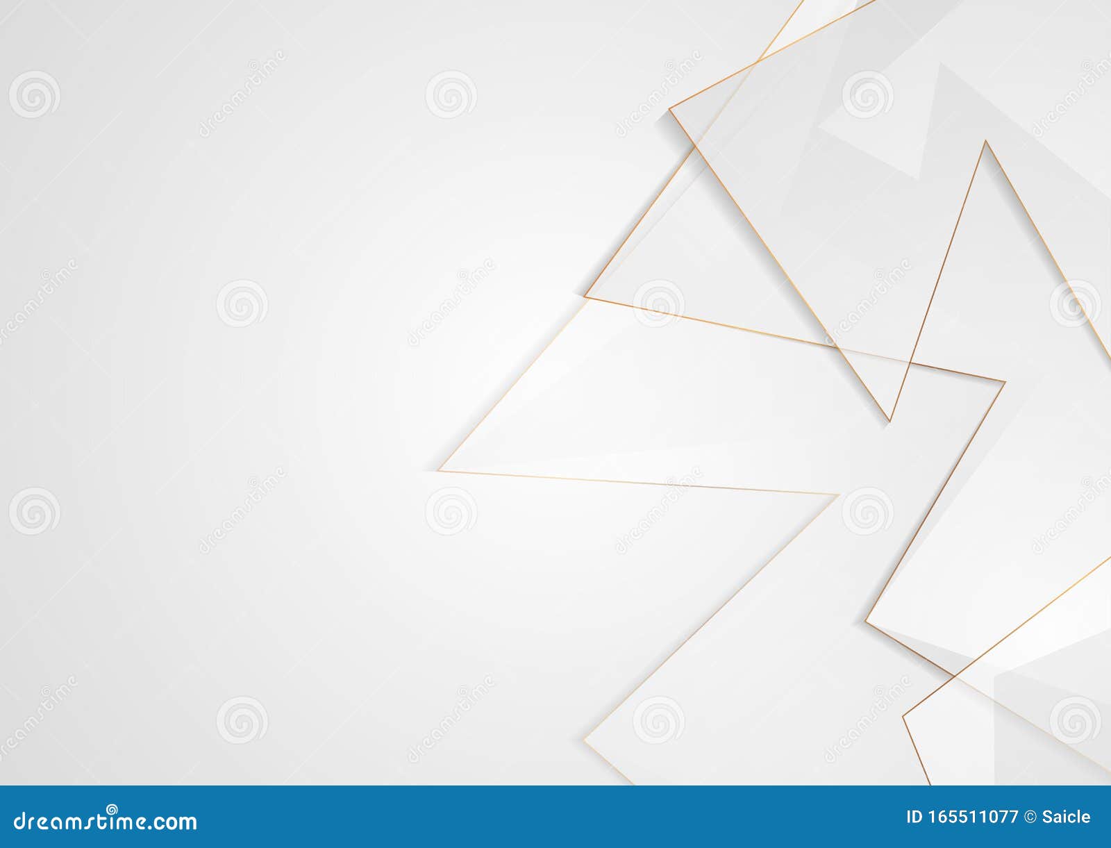 Grey Corporate Abstract Background with Golden Lines Stock Vector ...